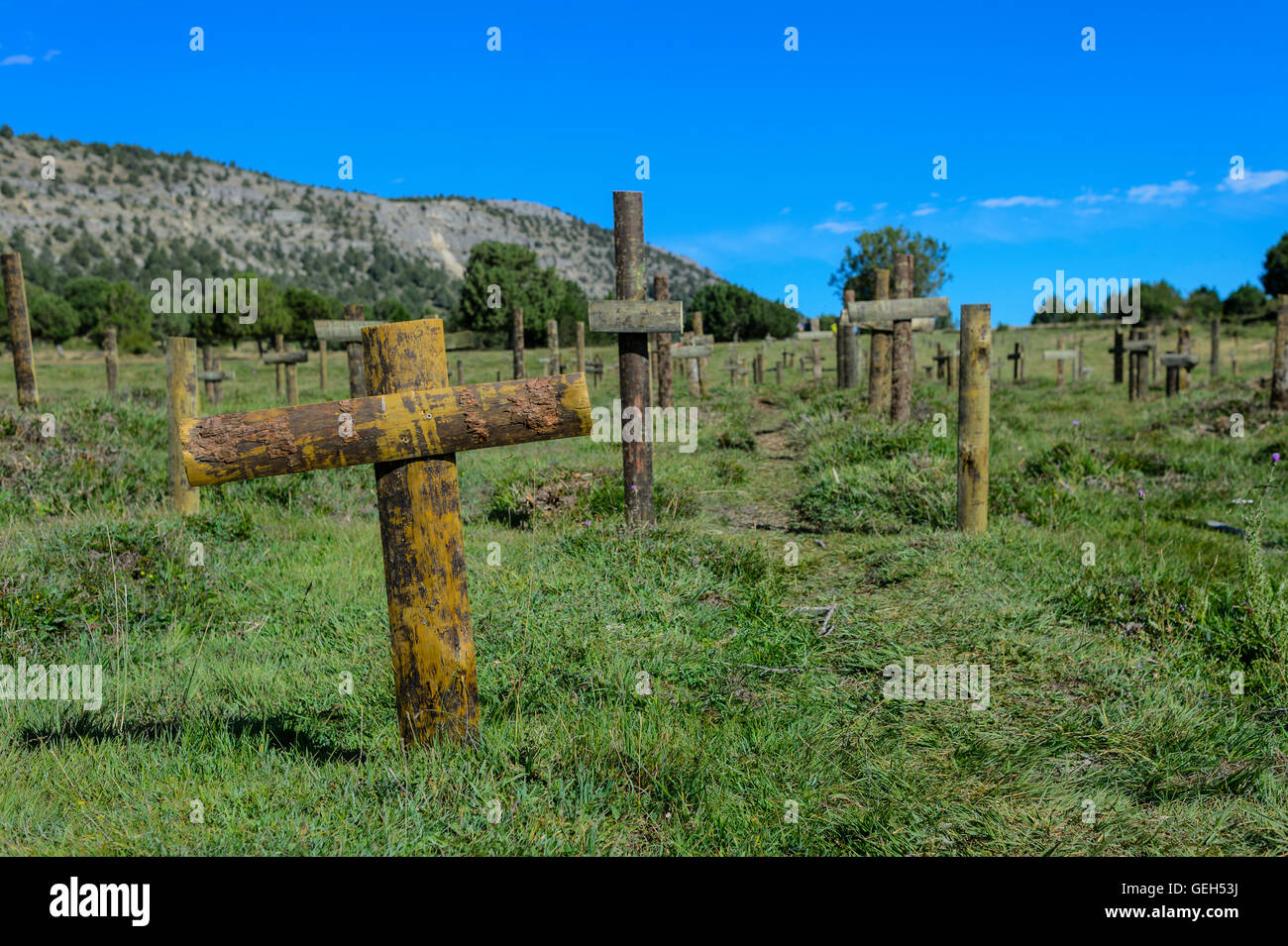 Sad Hill Cemetery Stock Photo - Alamy