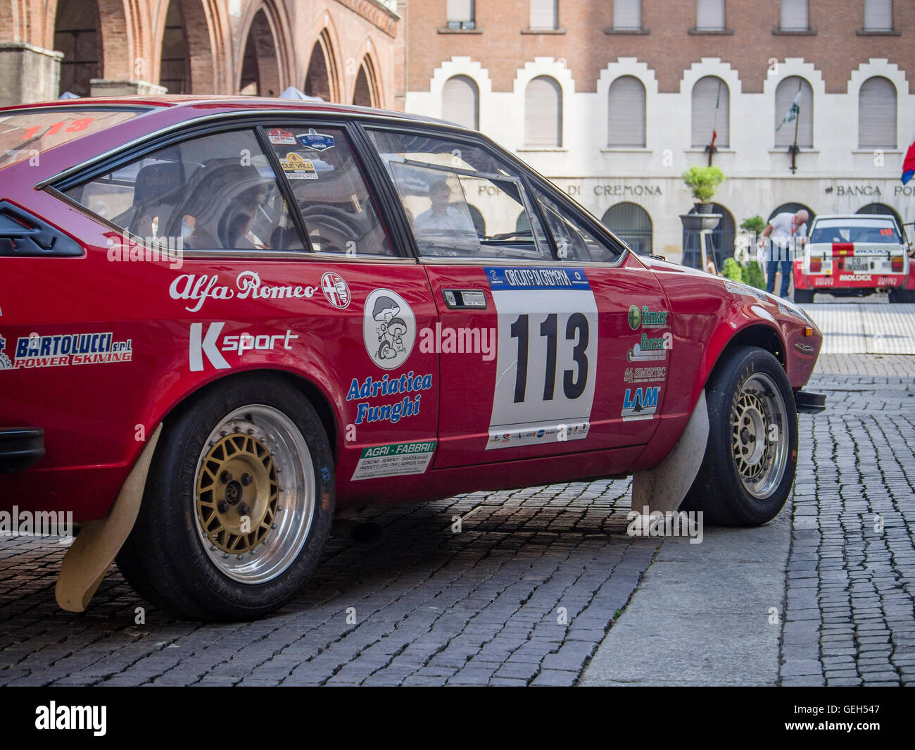 Cremona Historical Rally Circuit 2016 , ceremony, drivers, co pilots ...