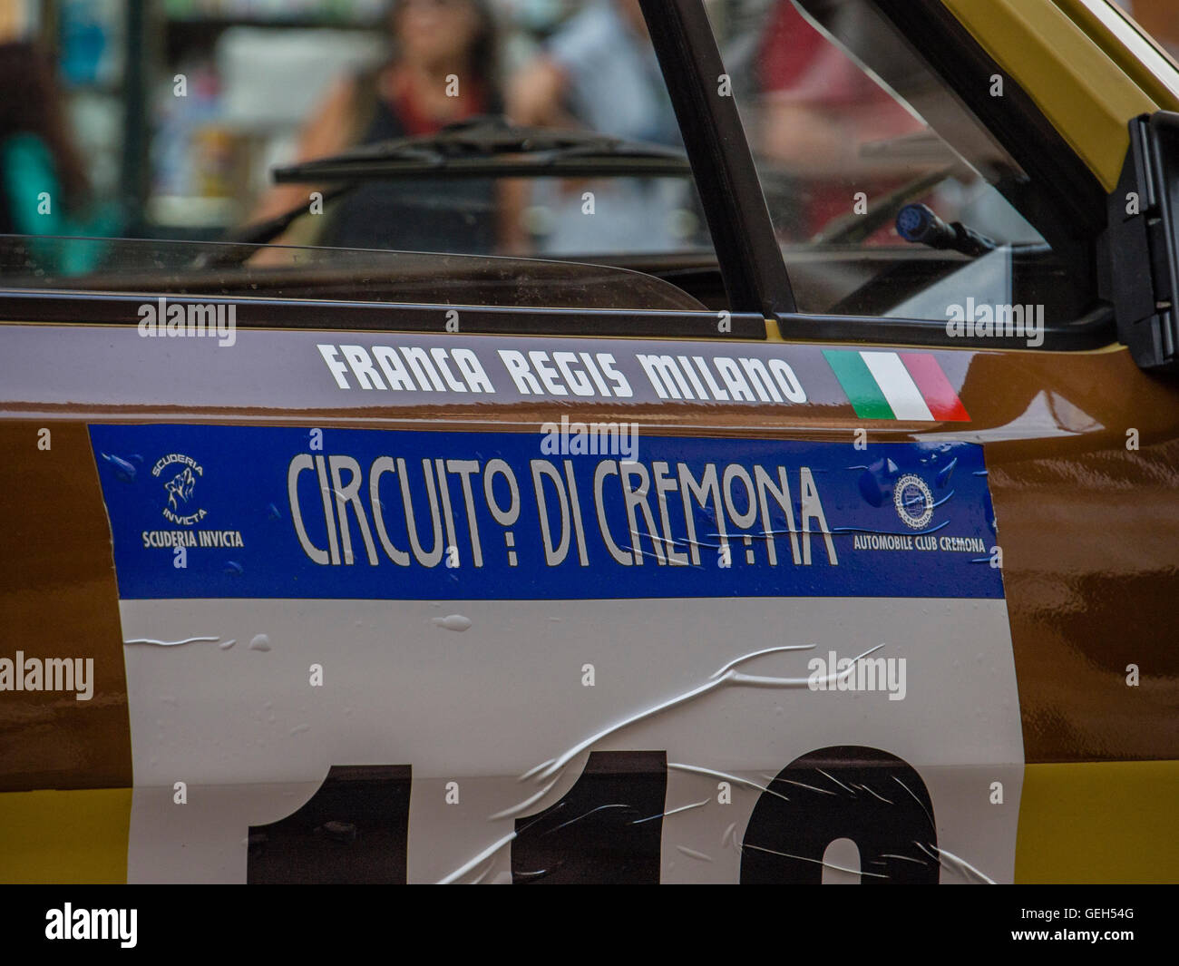 Cremona Historical Rally Circuit 2016 , ceremony, drivers, co pilots ...