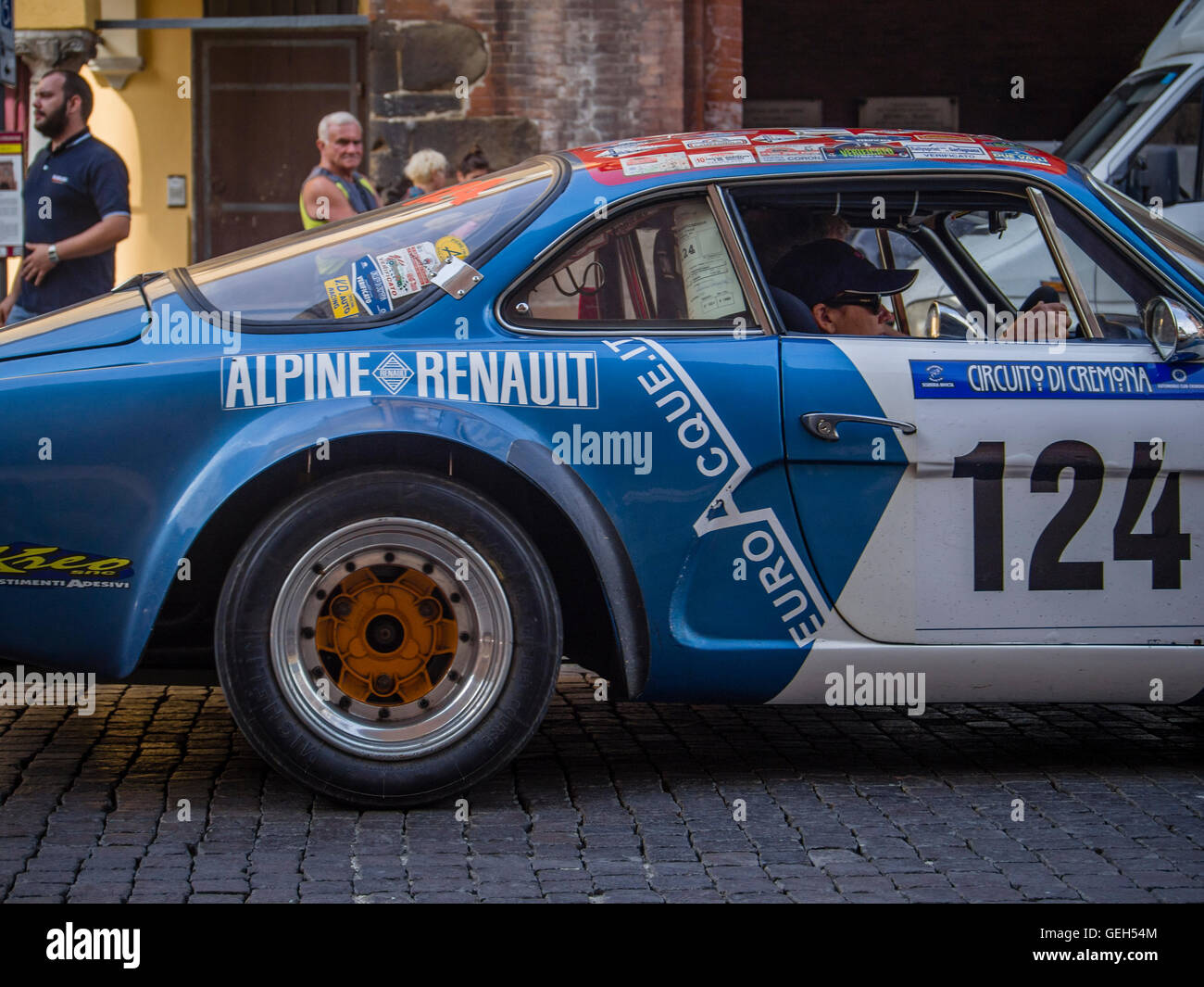 Cremona Historical Rally Circuit 2016 , ceremony, drivers, co pilots ...