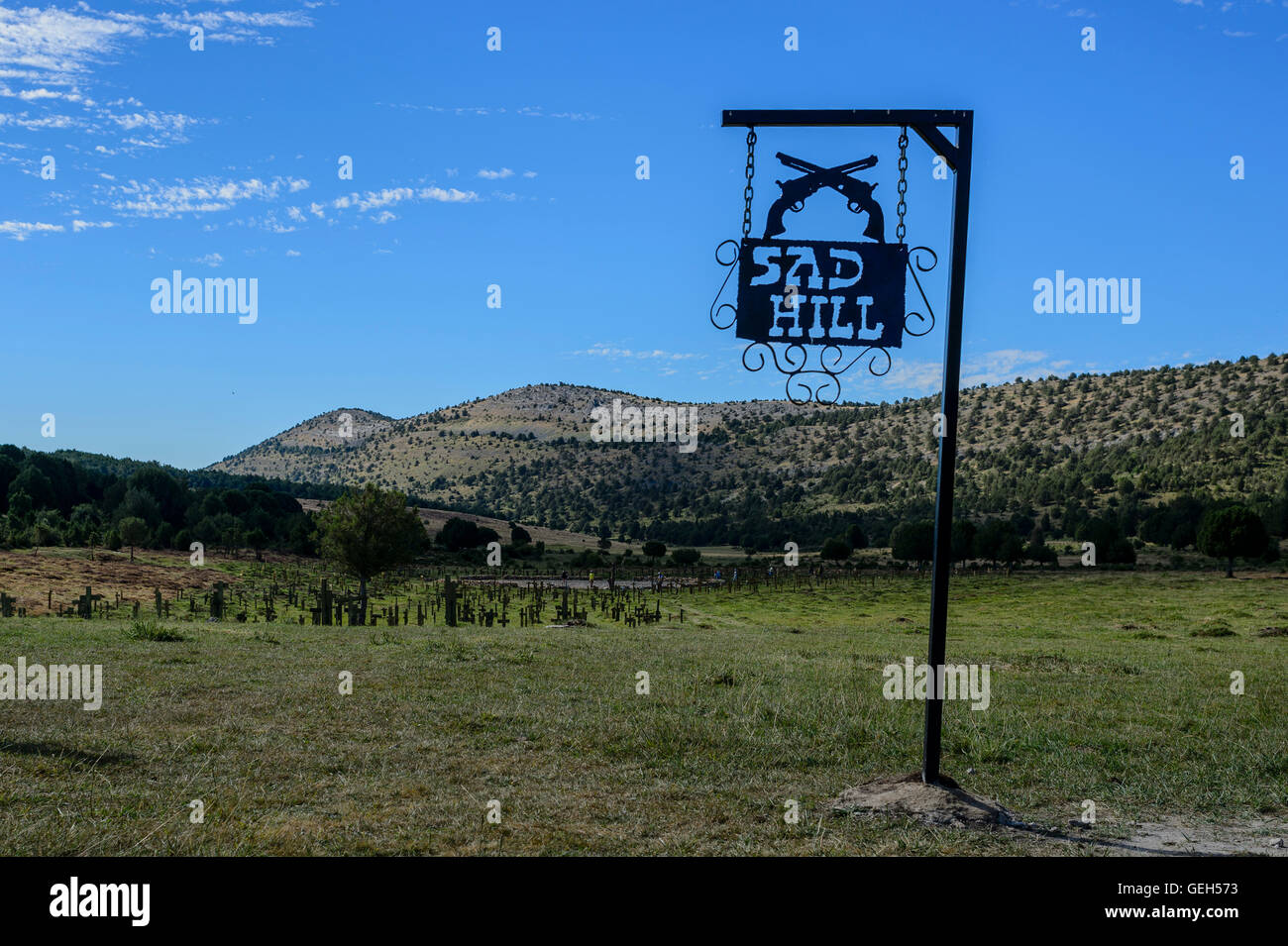 Sad Hill Cemetery Stock Photo - Alamy