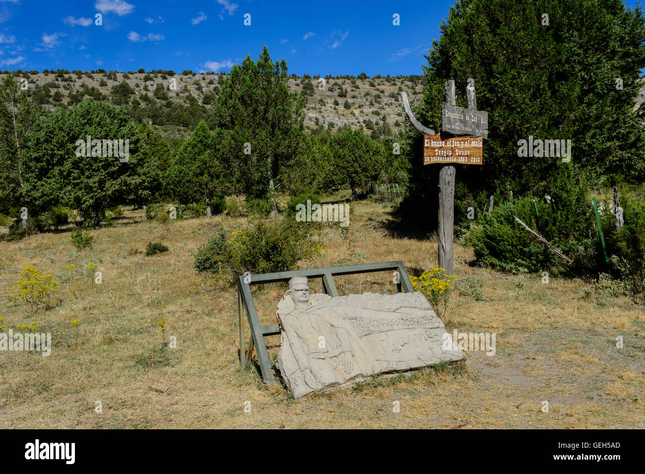 Sad Hill Cemetery Stock Photo - Alamy