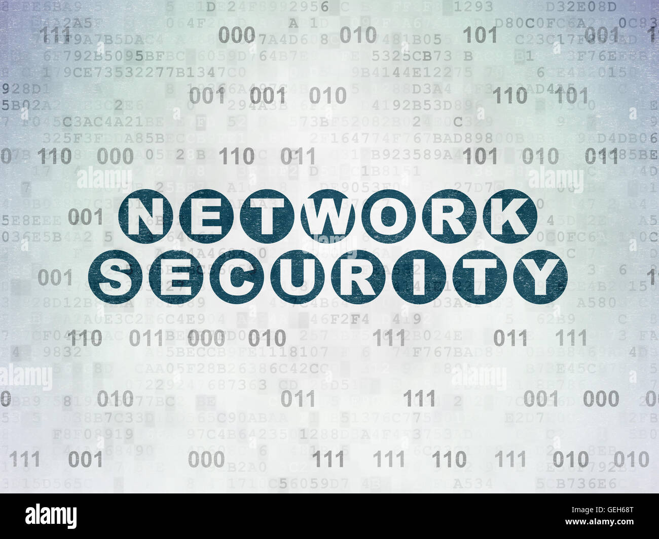 Privacy concept: Network Security on Digital Data Paper background ...