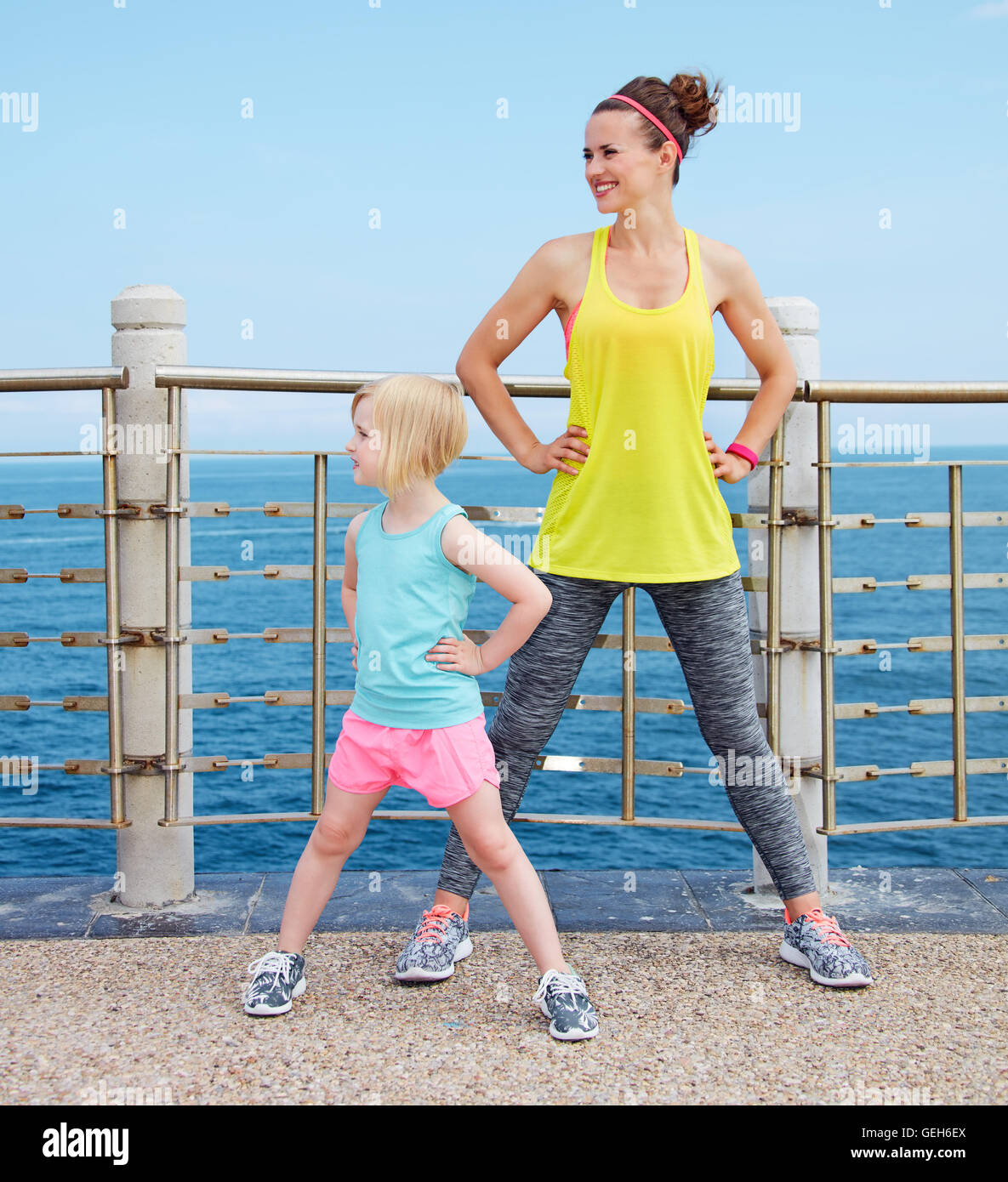 Look Good, Feel great! Full length portrait of happy mother and child ...