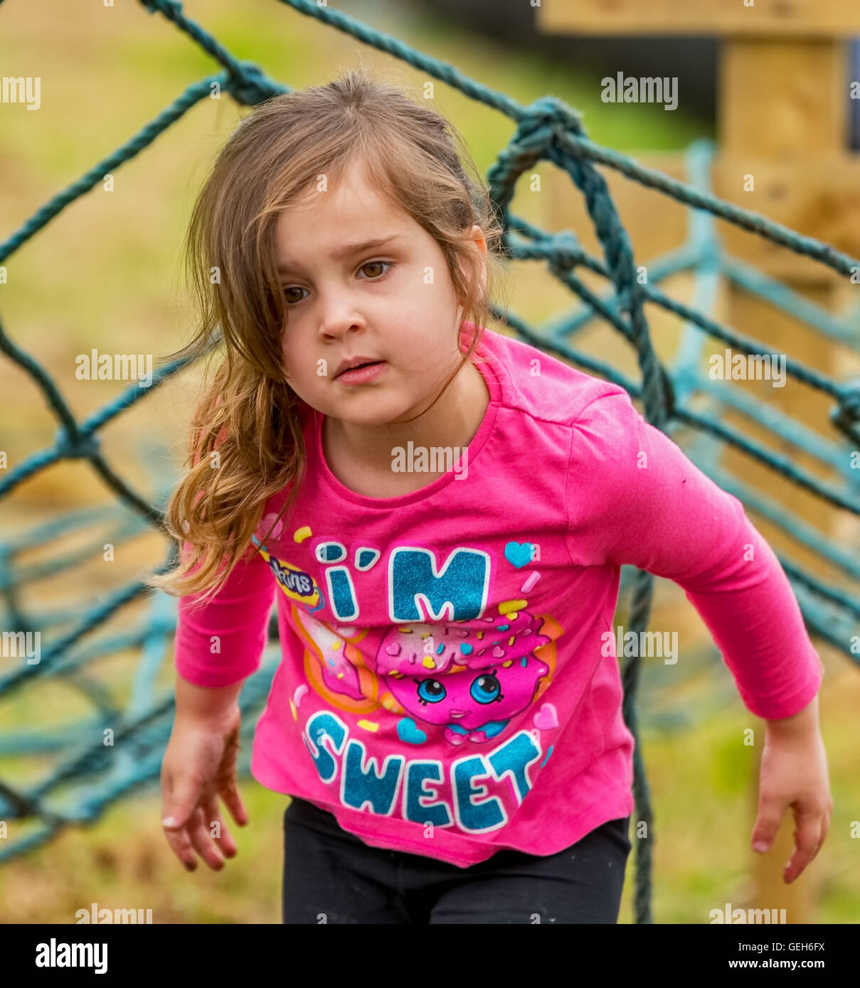 Childrens Mini Mudder participant Stock Photo - Alamy