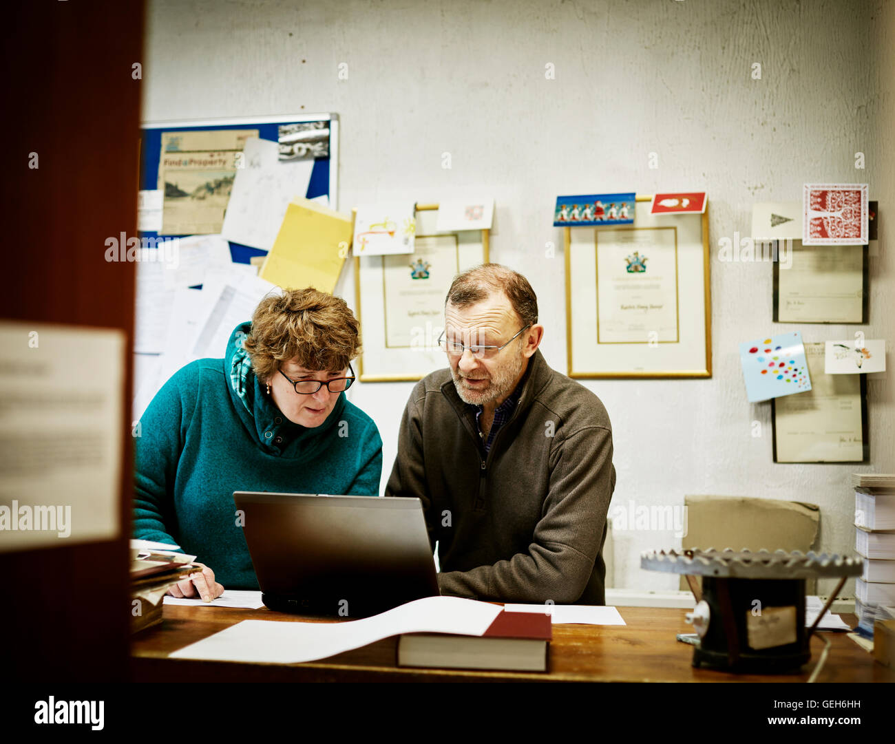 Bookbinding skill hi-res stock photography and images - Alamy