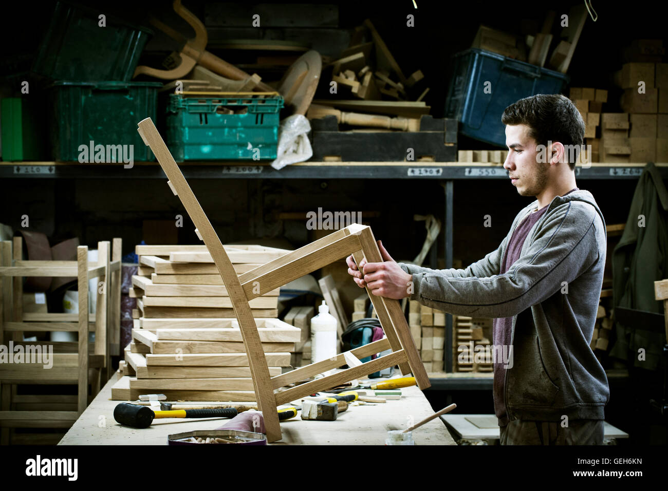 Man furniture hi-res stock photography and images - Alamy