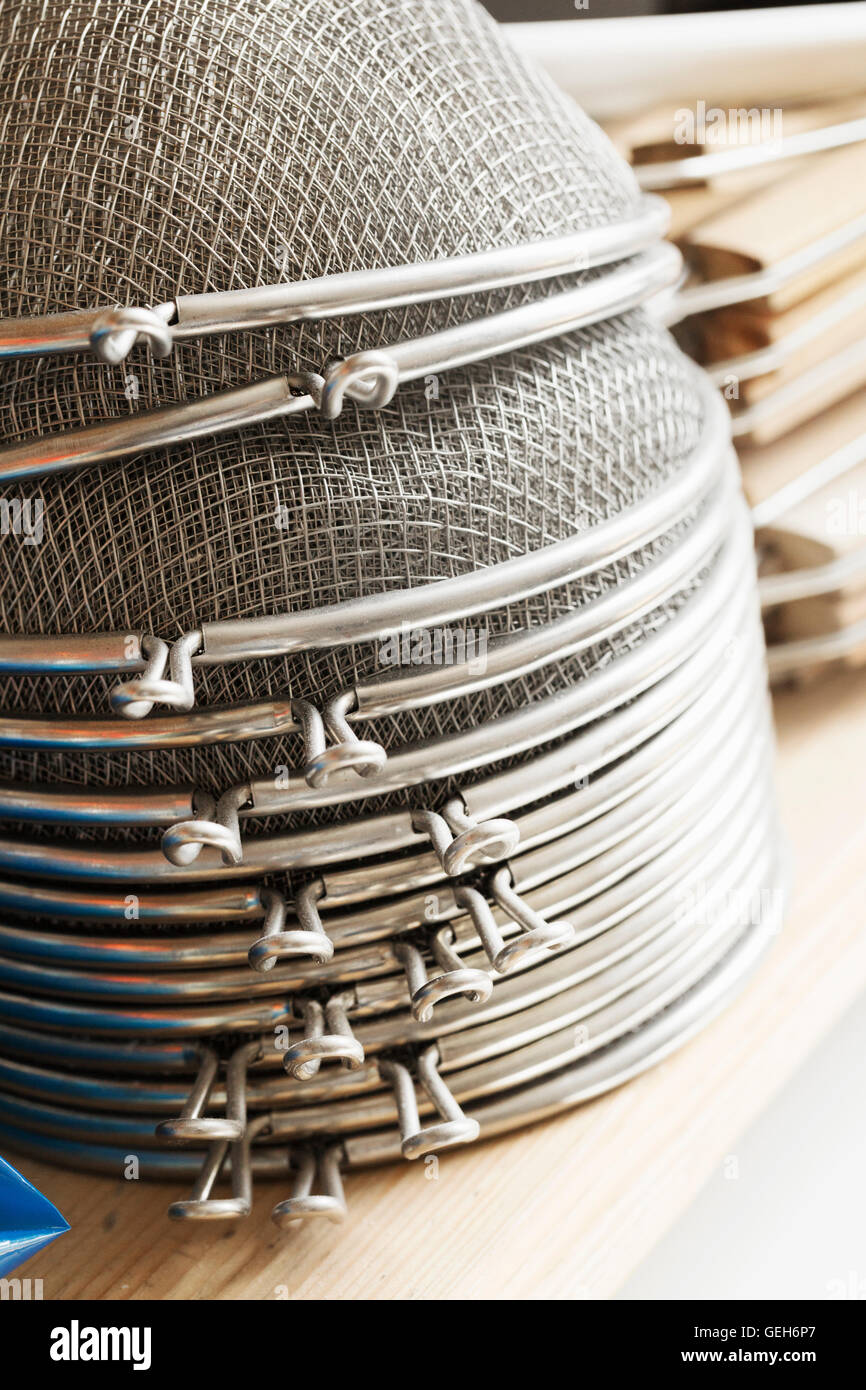 Sieves hi-res stock photography and images - Alamy