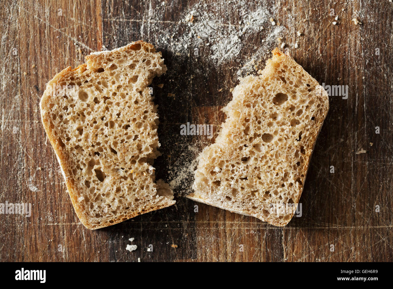 Slice of bread hi-res stock photography and images - Alamy