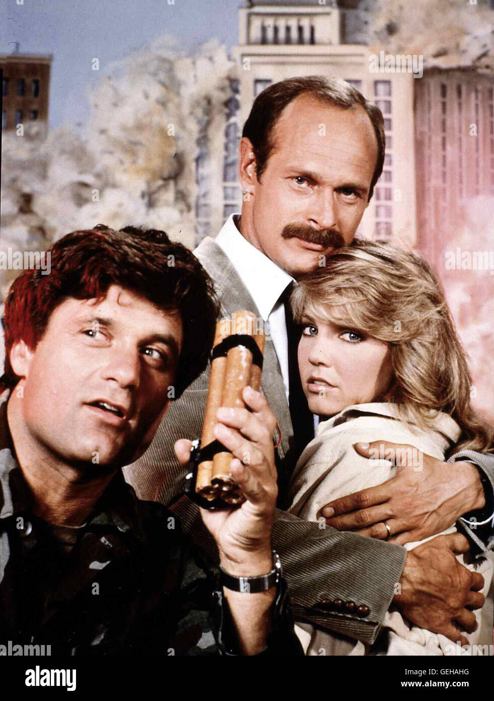 Terence Knox, Gerald McRaney, Heather Locklear Ein zurueckgewiesener ...