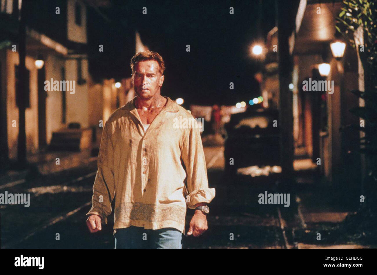 Arnold Schwarzenegger *** Local Caption *** 2001, Collateral Damage, Collateral Damage - Zeit ...