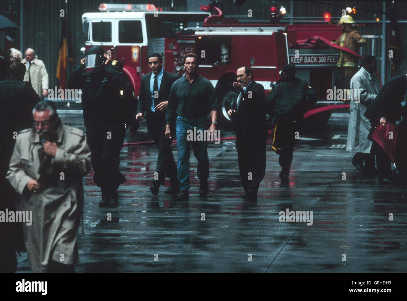 Arnold Schwarzenegger *** Local Caption *** 2001, Collateral Damage, Collateral Damage - Zeit ...