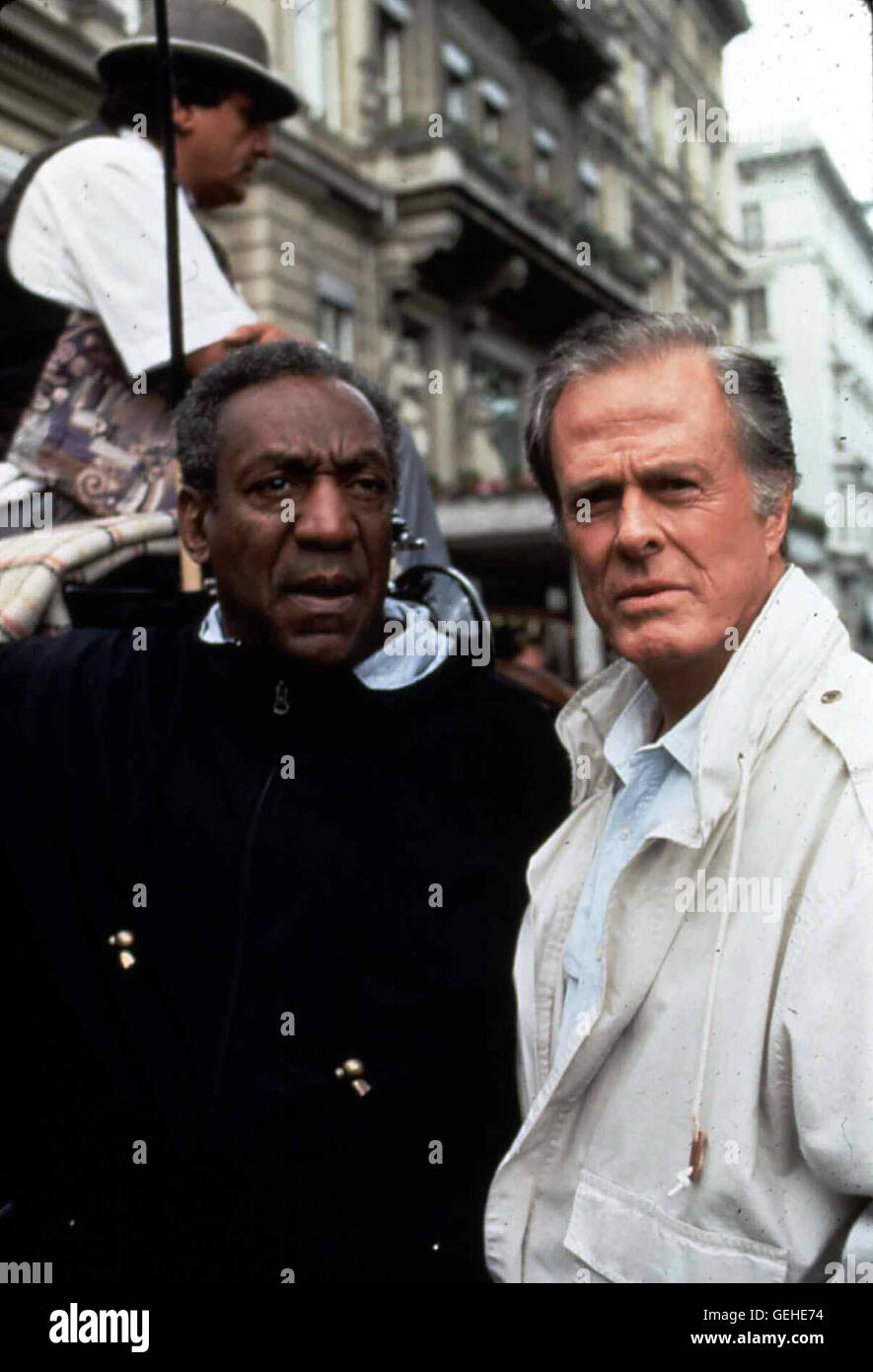 Bill Cosby, Robert Culp Scott (Bill Cosby,l) und Kelly (Robert Culp ...