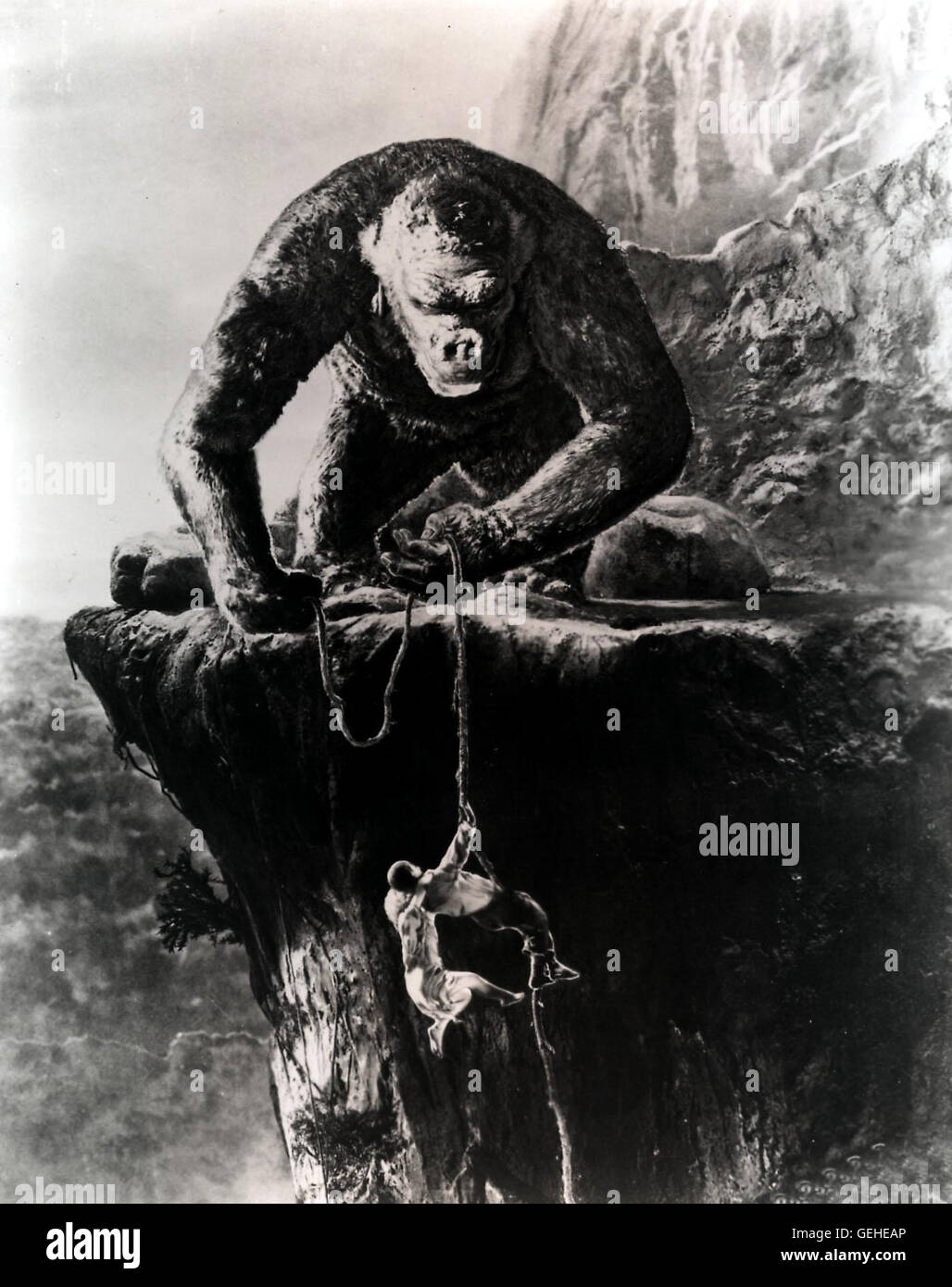 King Kong, Fay Wray, Robert Armstrong King Kong rettet Ann (Fay Wray ...