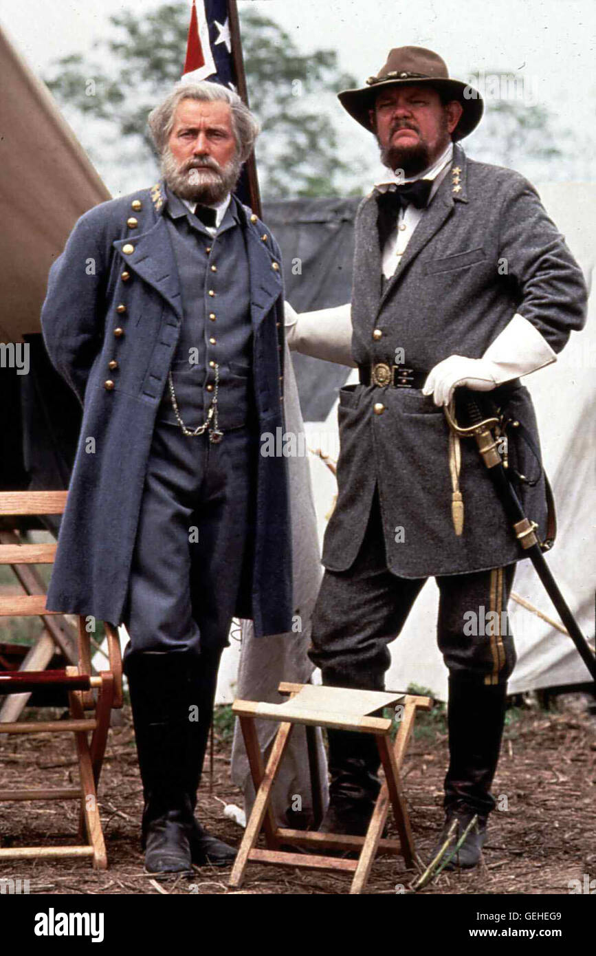 Martin Sheen, Royce Applegate *** Local Caption *** 1993, Gettysburg ...
