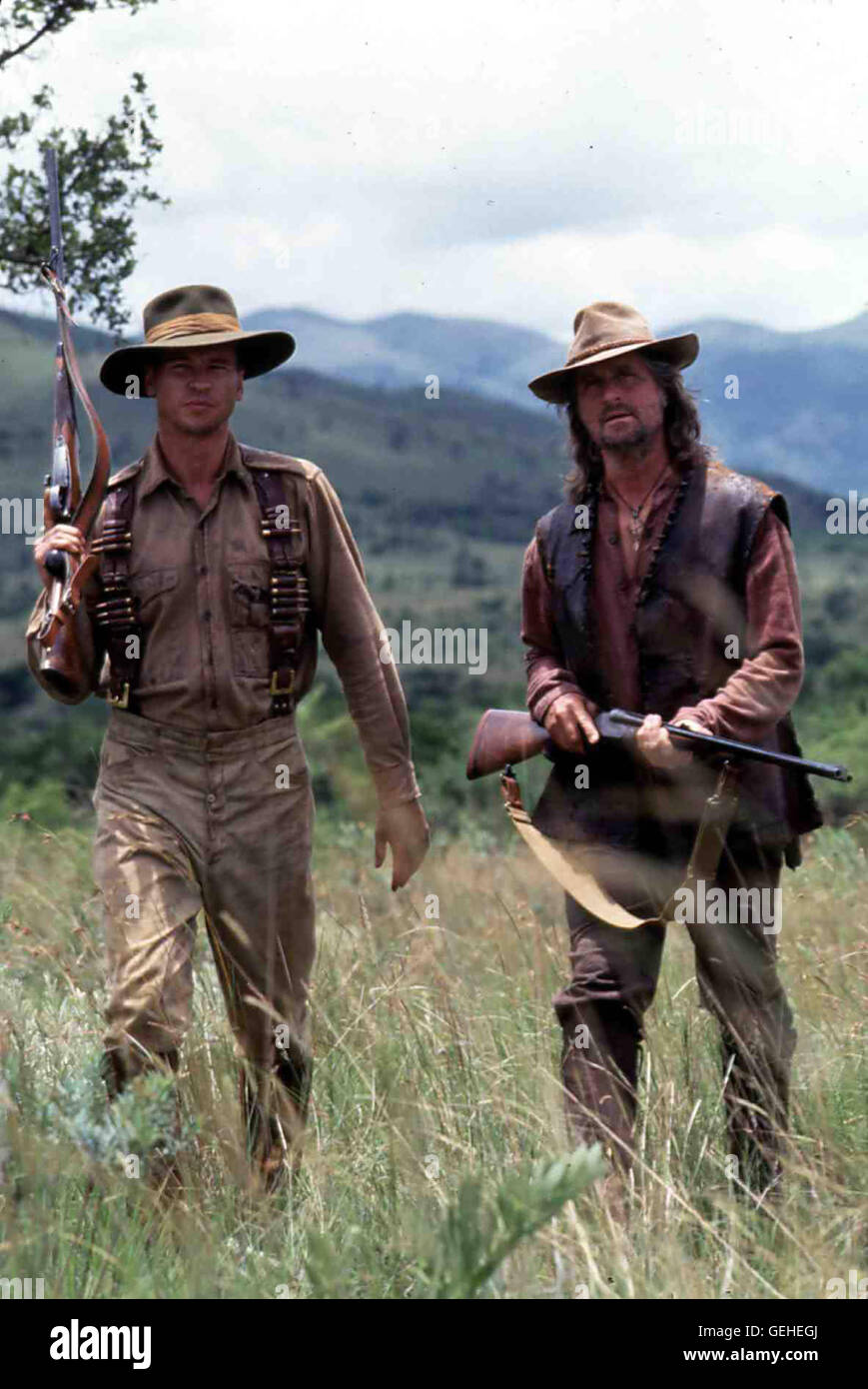 Val kilmer michael douglas remington hi-res stock photography and ...
