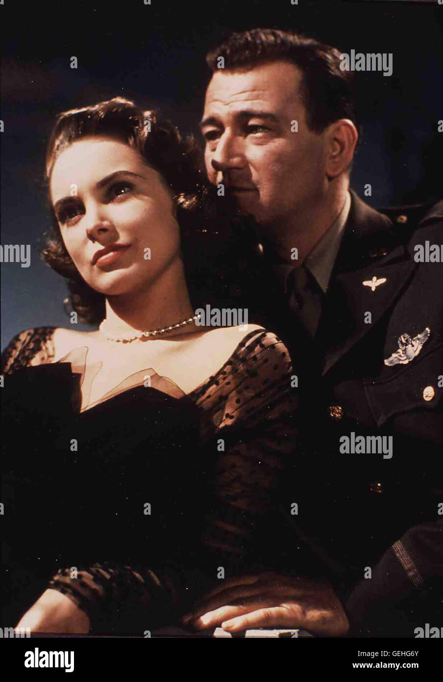 Janet Leigh, John Wayne Als Colonel Shannon (John Wayne) den Auftrag ...
