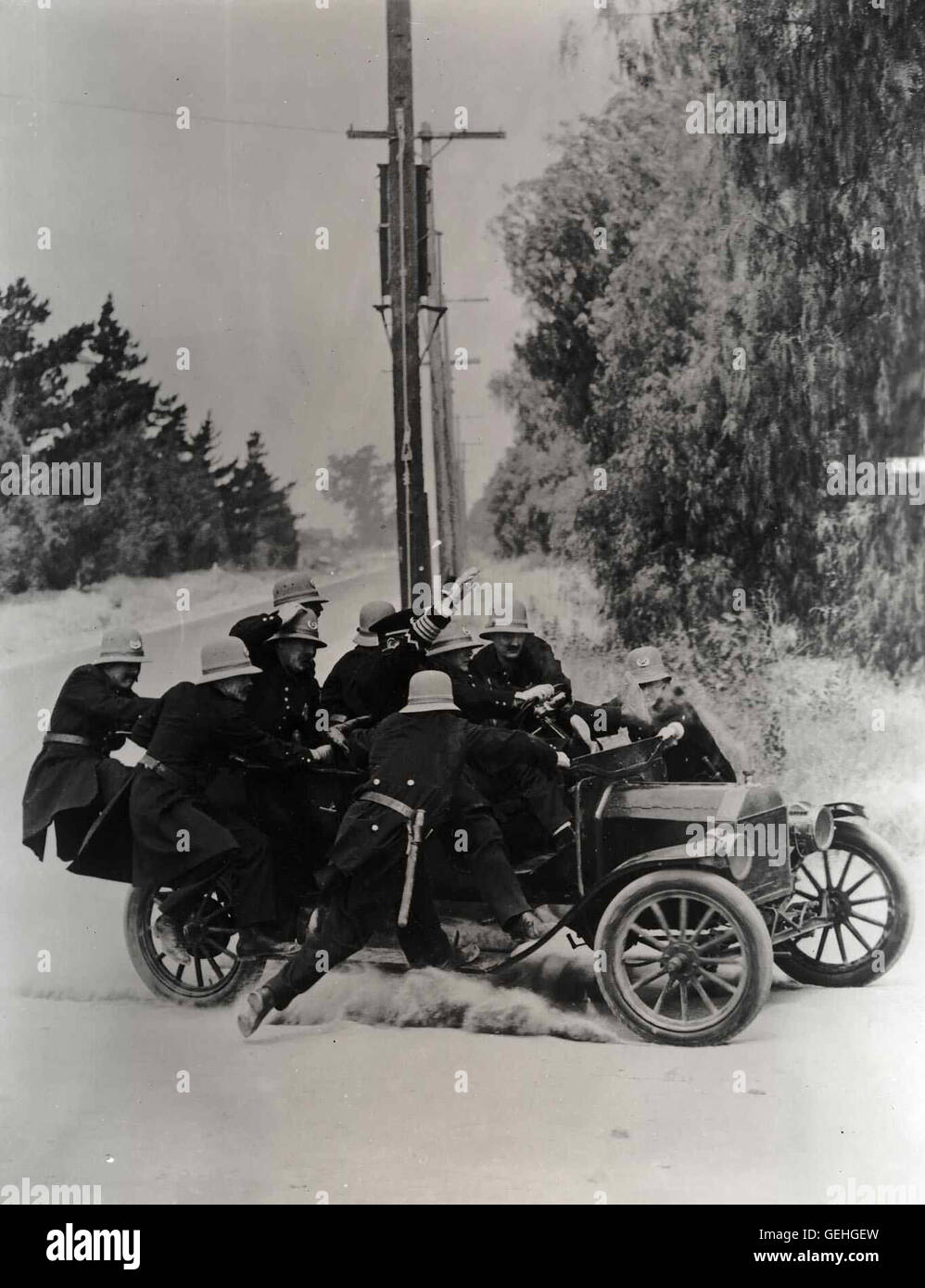 Keystone cops hi-res stock photography and images - Alamy