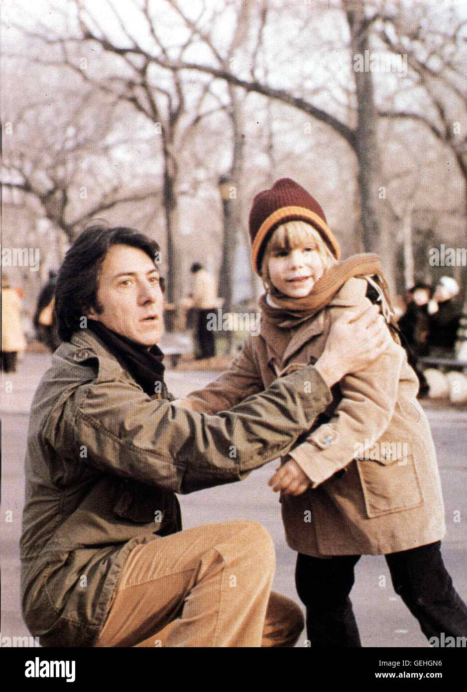 Dustin Hoffman, Justin Henry Ted (Dustin Hoffman) verwandelt sich von ...