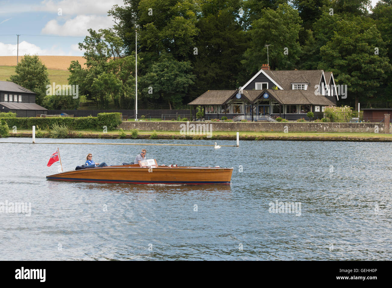 People aboard a Slipper launch boat at the Thames Traditional Boat ...