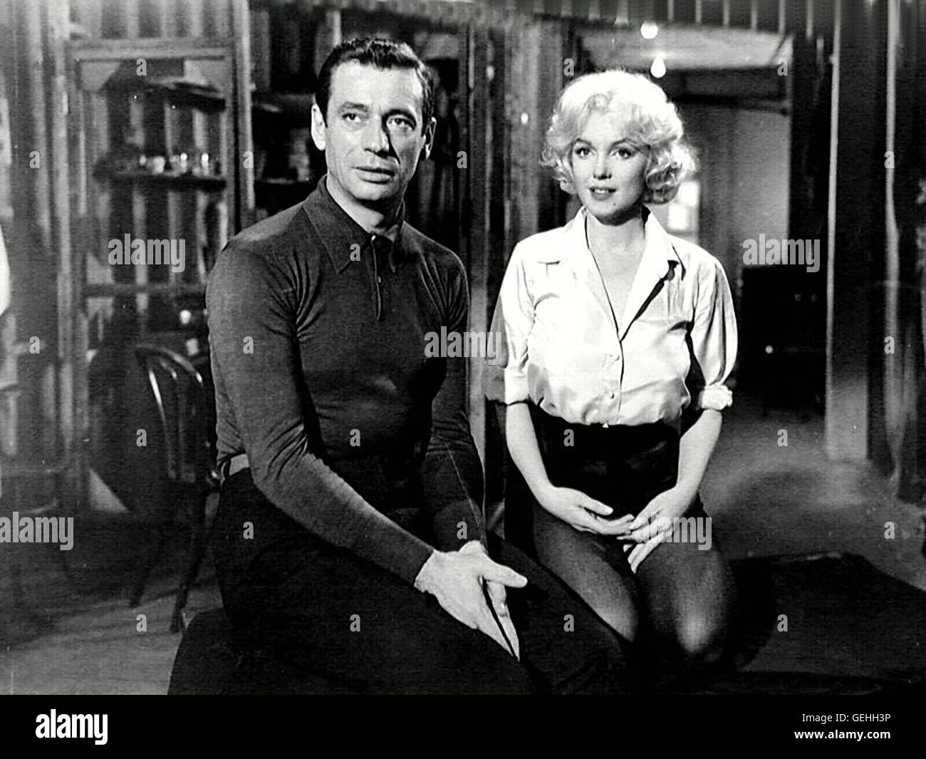 Yves Montand, Marilyn Monroe Der reiche Jean-Marc Clement (Yves Montand ...