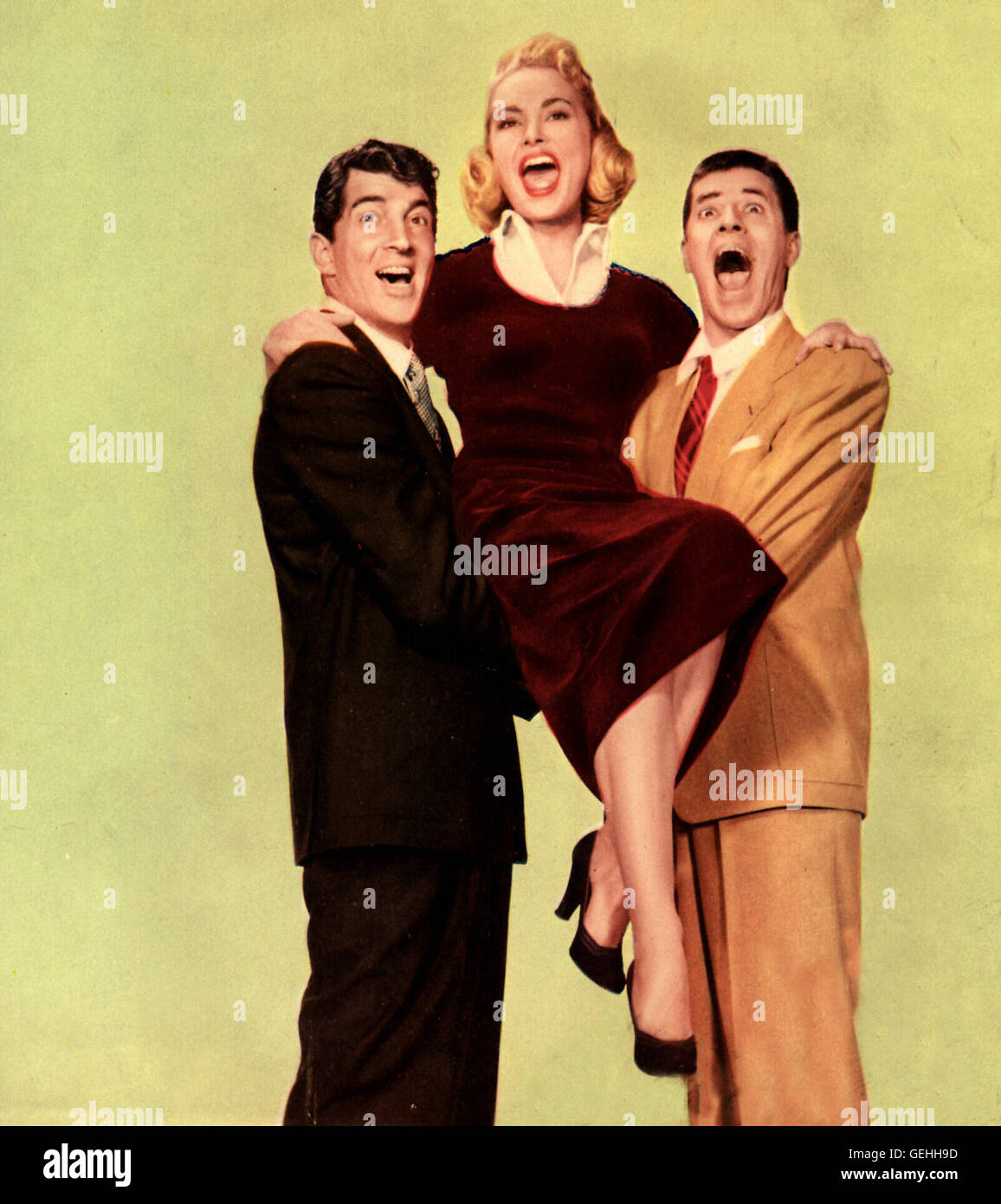 Dean Martin, Janet Leigh, Jerry Lewis *** Local Caption *** 1954 ...