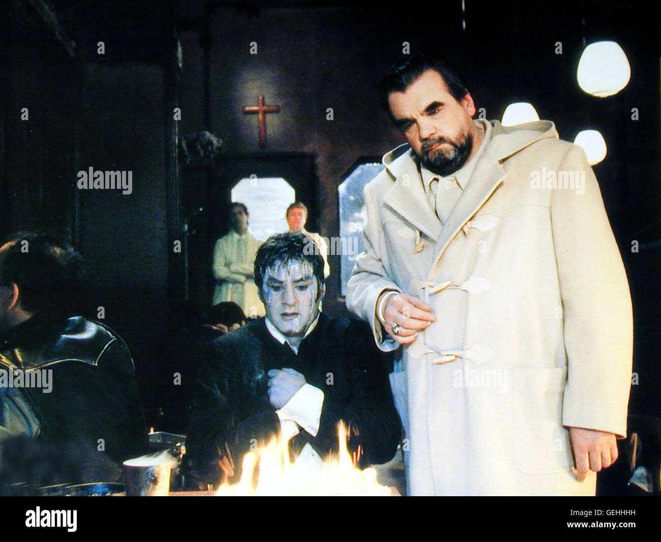 Abar (Daniel Auteuil), Erzengel Gabriel (Michel Lonsdale) *** Local ...