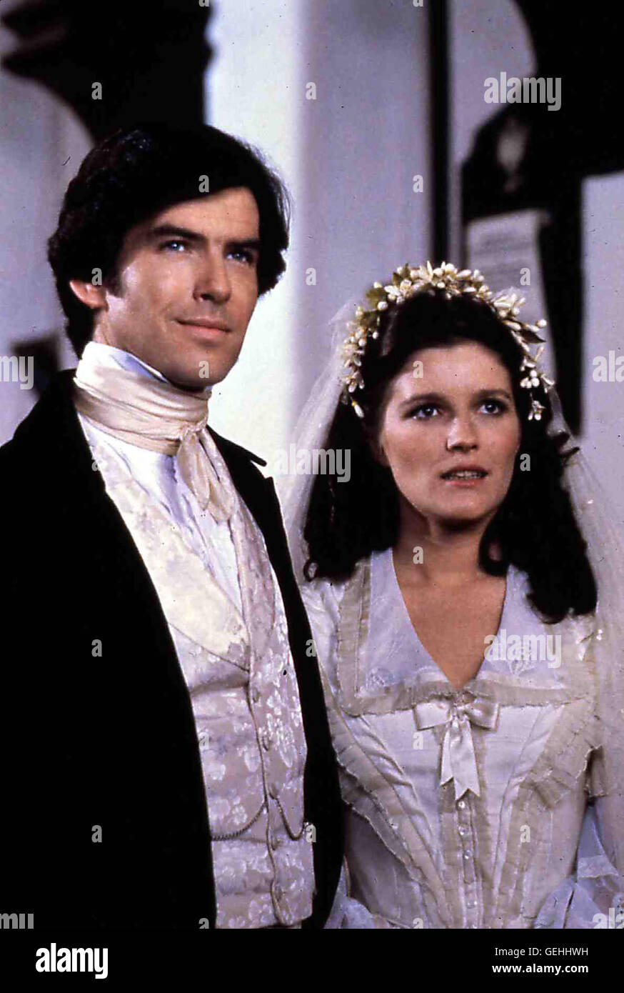 Pierce Brosnan, Kate Mulgrew *** Local Caption *** 1981, Manions Of ...