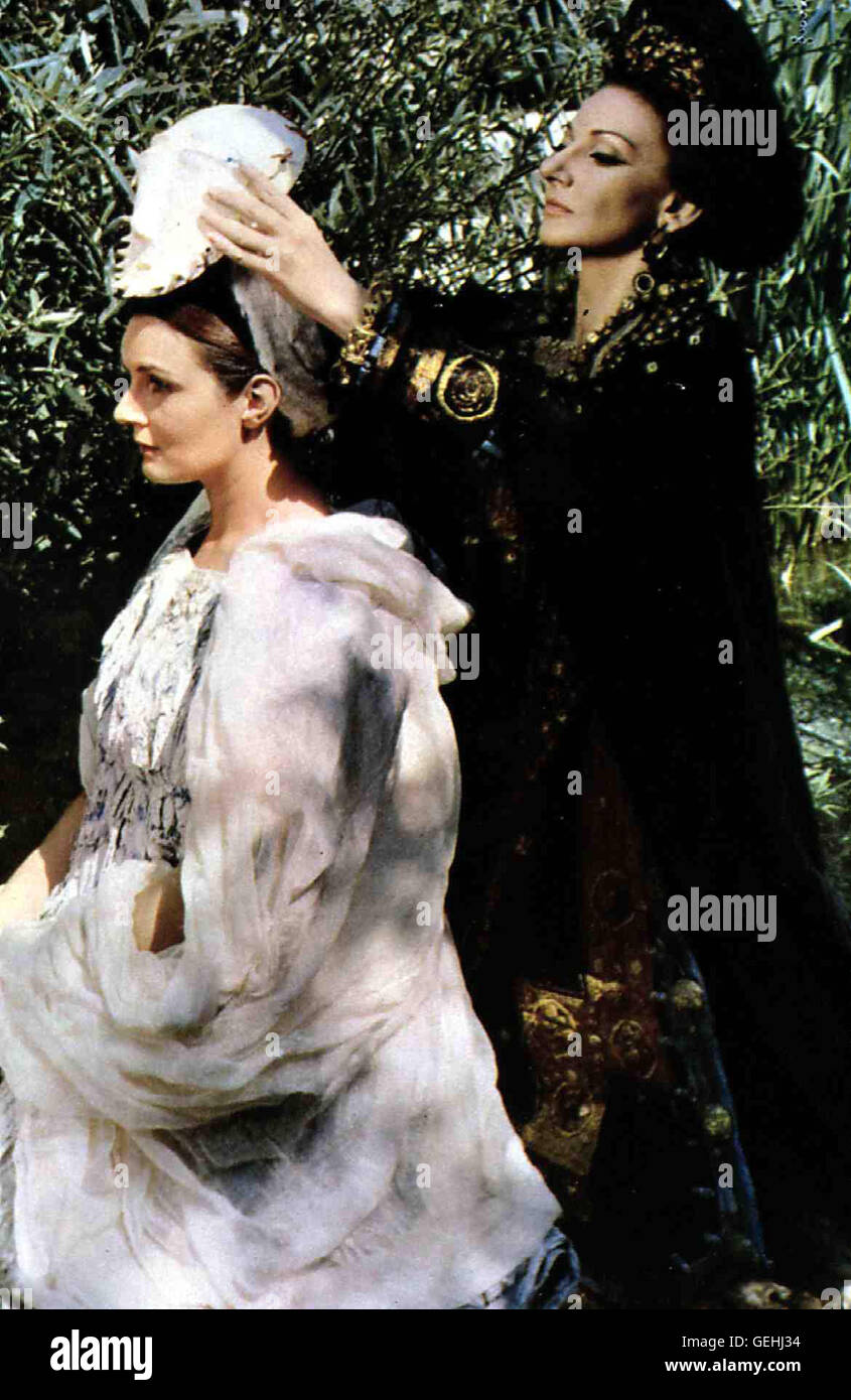 Margareth Clementi, Maria Callas Medea (Maria Callas,r) mit ihrer Widersacherin Prinzessin ...