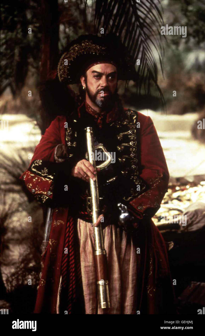 Long John Silver (Tim Curry) *** Local Caption *** 1995, Muppet ...