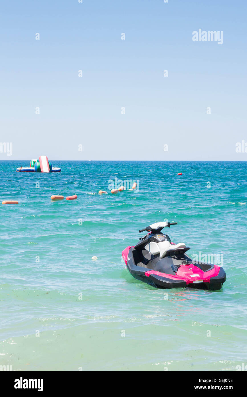 Water attractions the motorcycles of the sea Stock Photo - Alamy