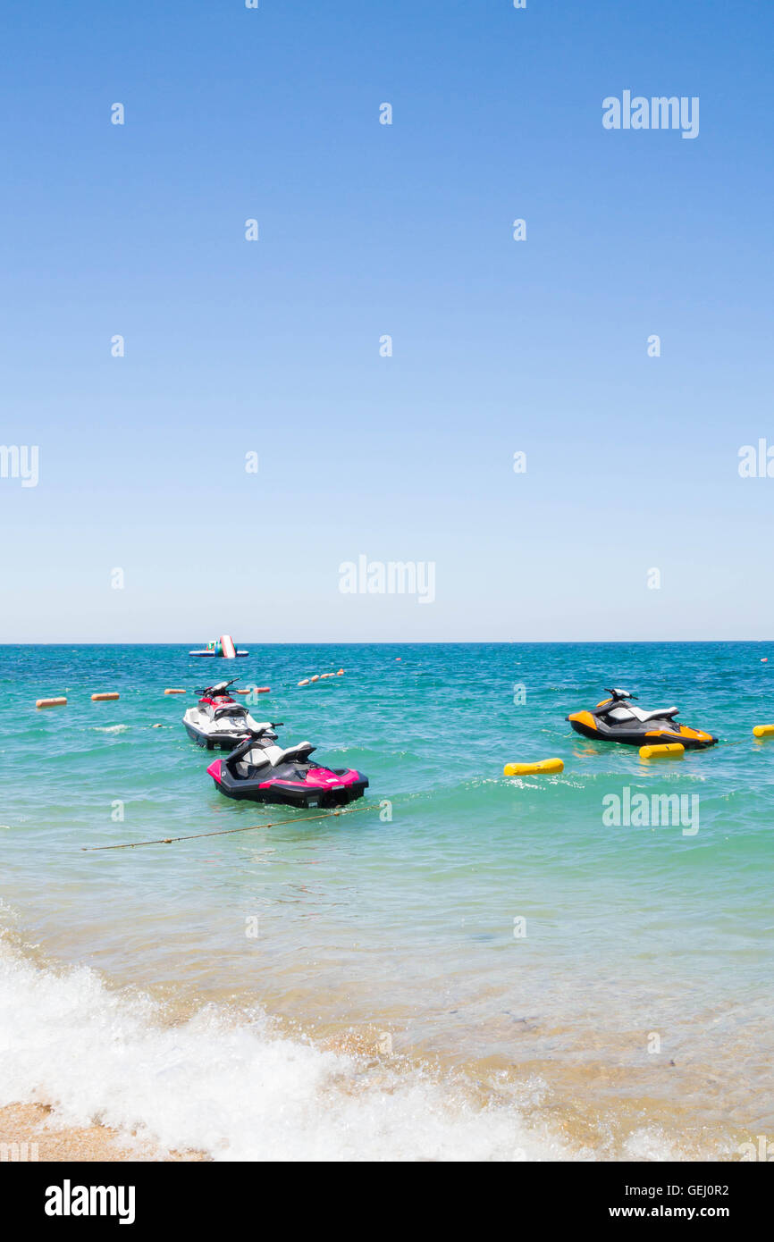 Water attractions the motorcycles of the sea Stock Photo - Alamy