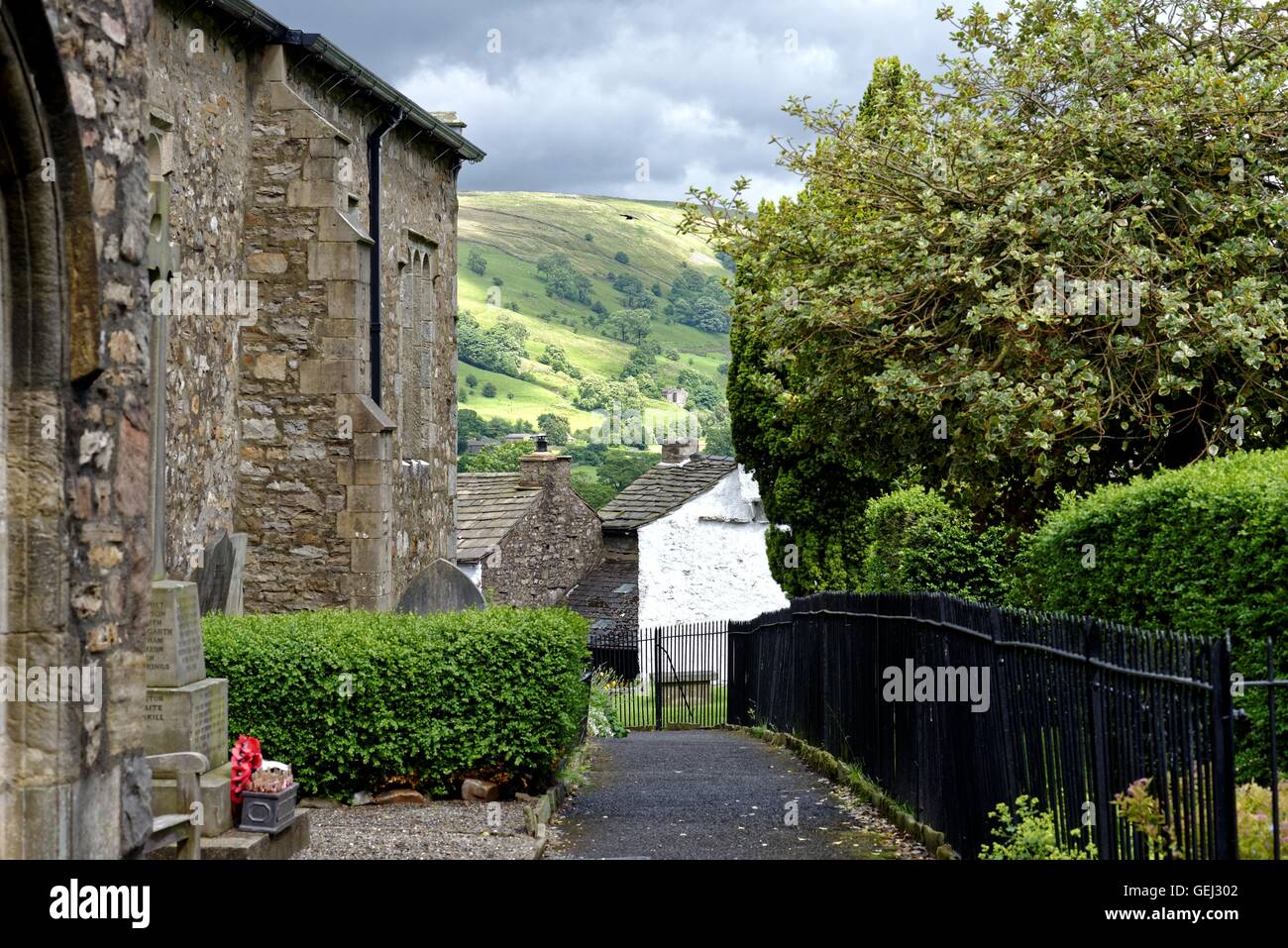Dent dentdale uk village hi-res stock photography and images - Alamy
