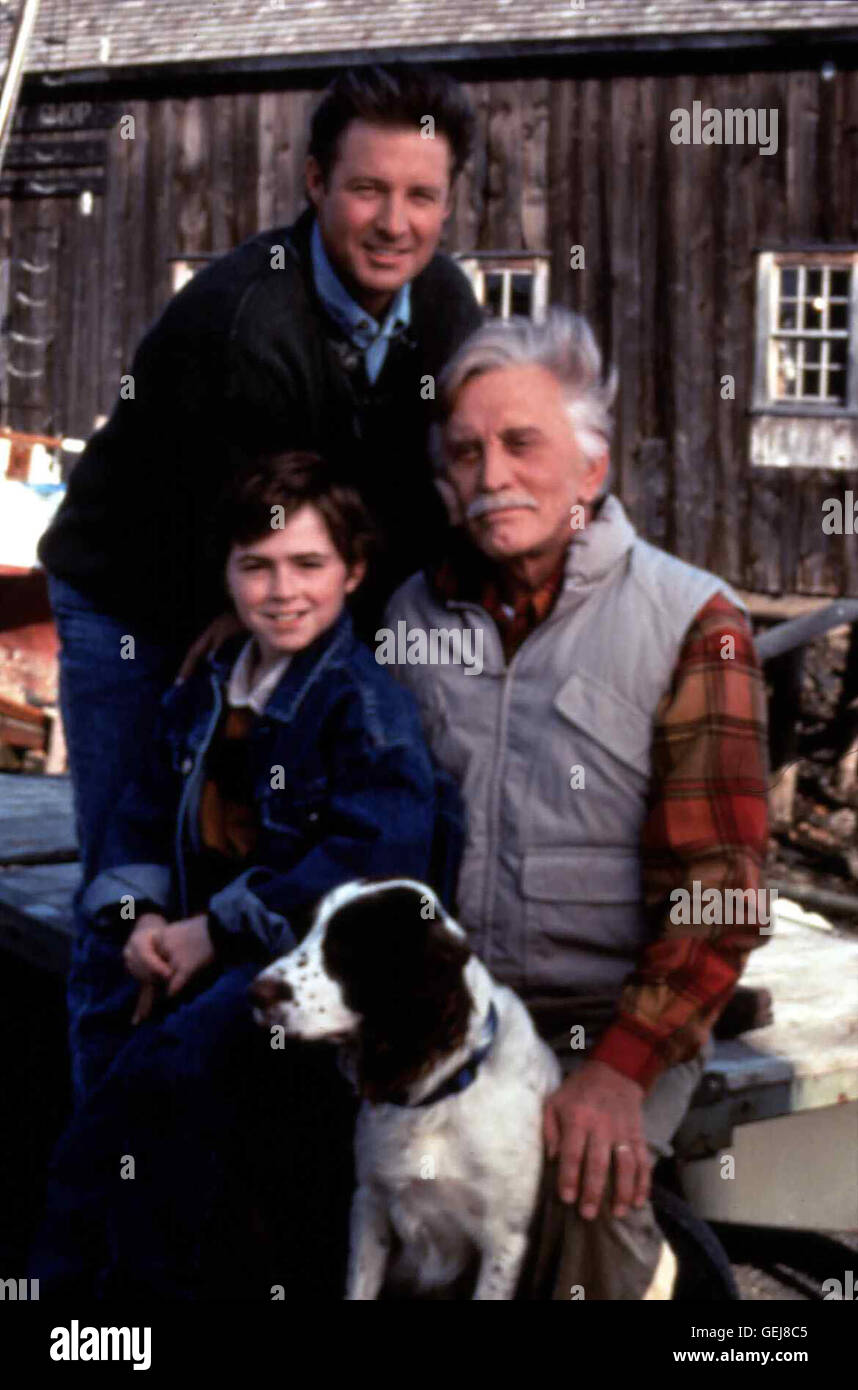 Bruce Boxleitner, Jesse R. Tendler, Kirk Douglas *** Local Caption ...