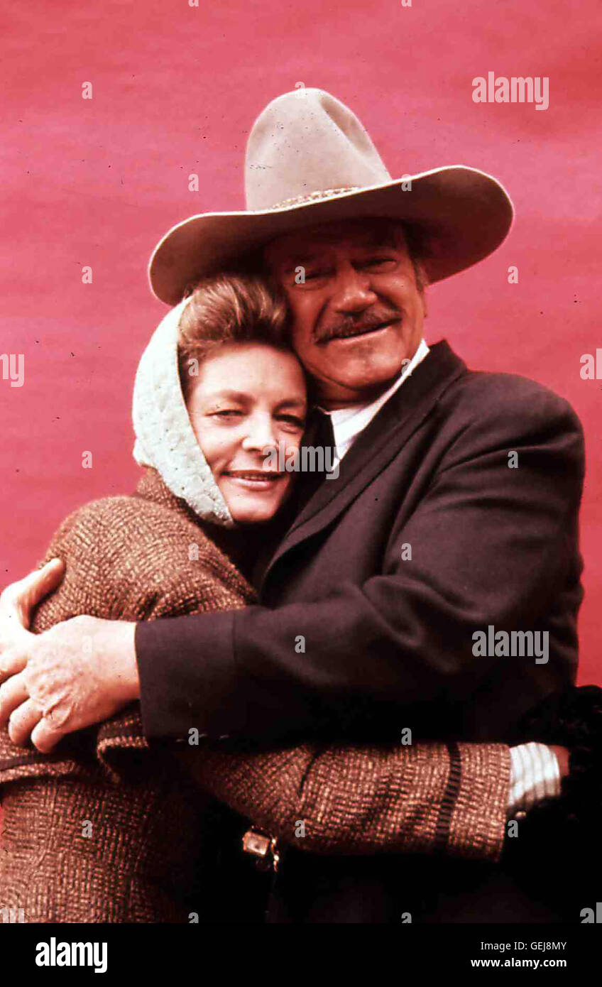 1970er 1970s film hut paar shootist hi-res stock photography and images ...