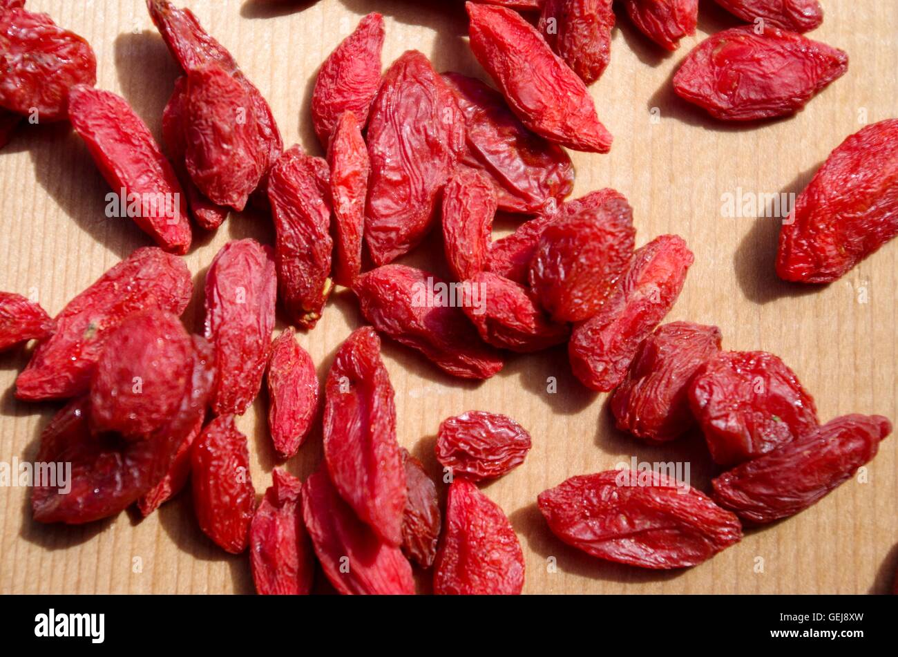 Goji Berries (Gou qi zi) Chinese Herb Stock Photo - Alamy