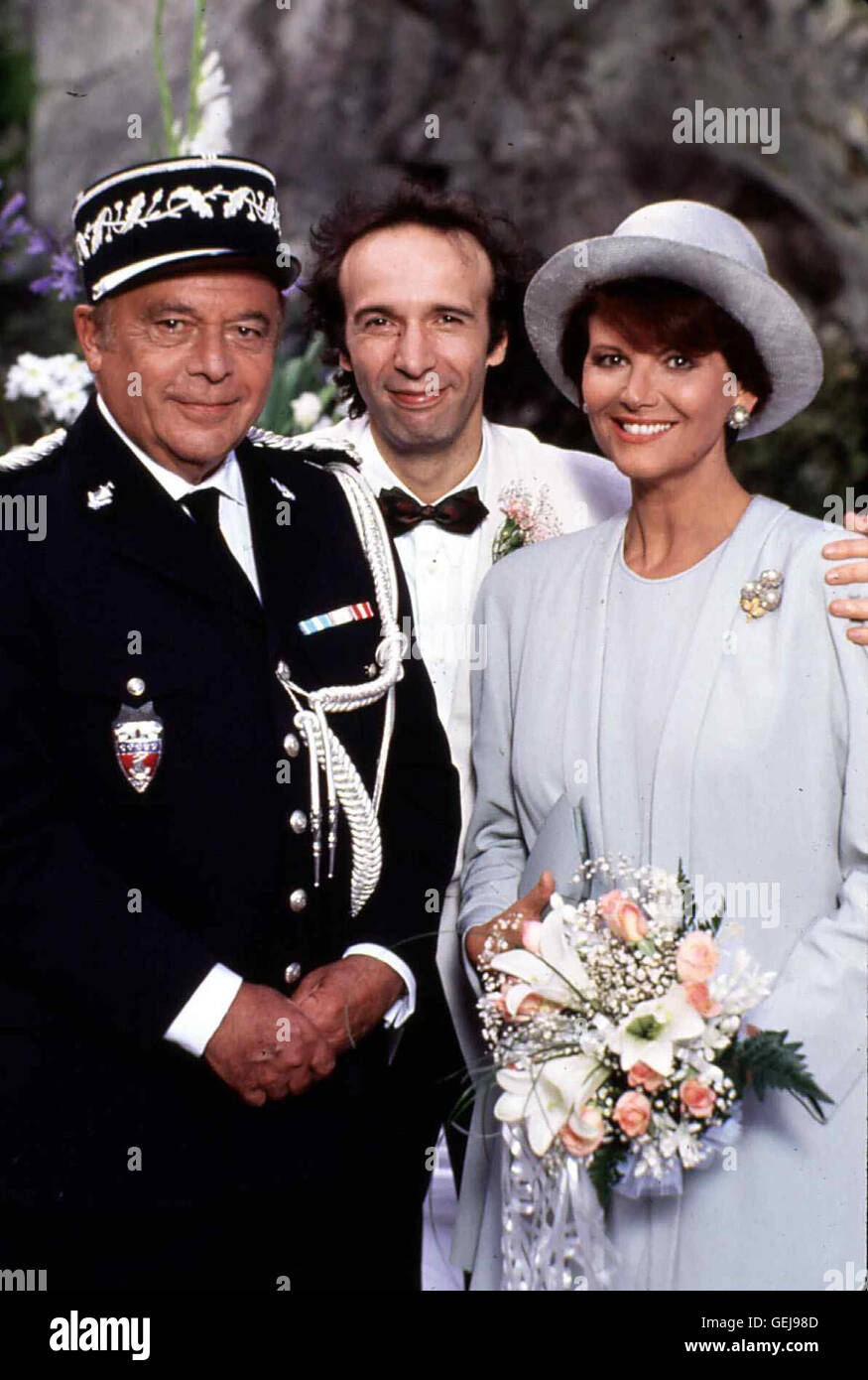 Herbert Lom, Roberto Benigni, Claudia Cardinale Kommissar Dreyfus ...