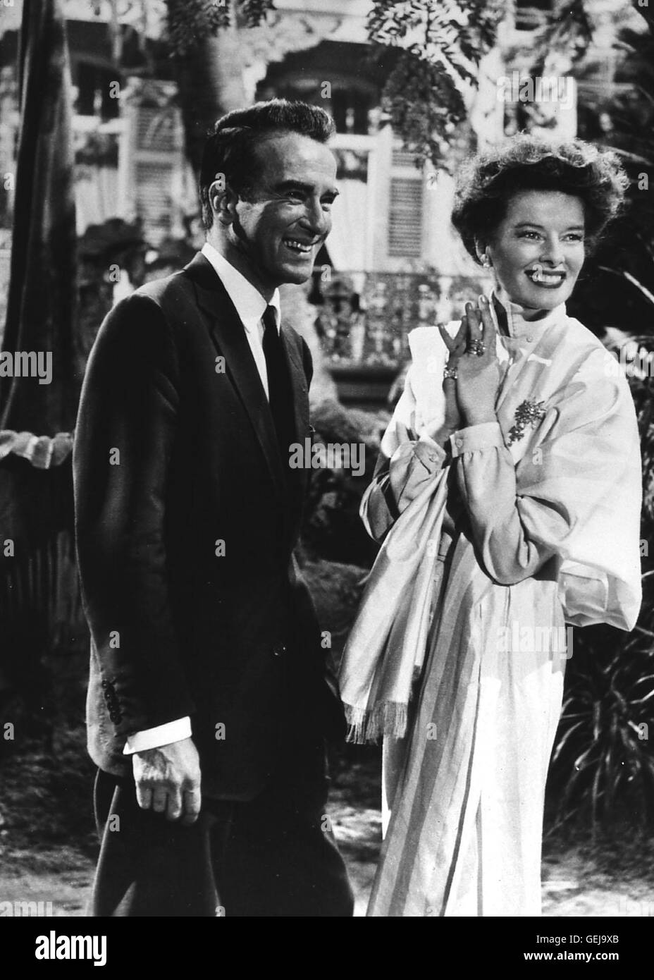 Montgomery Clift, Katharine Hepburn Millionaerin Violet Venable ...