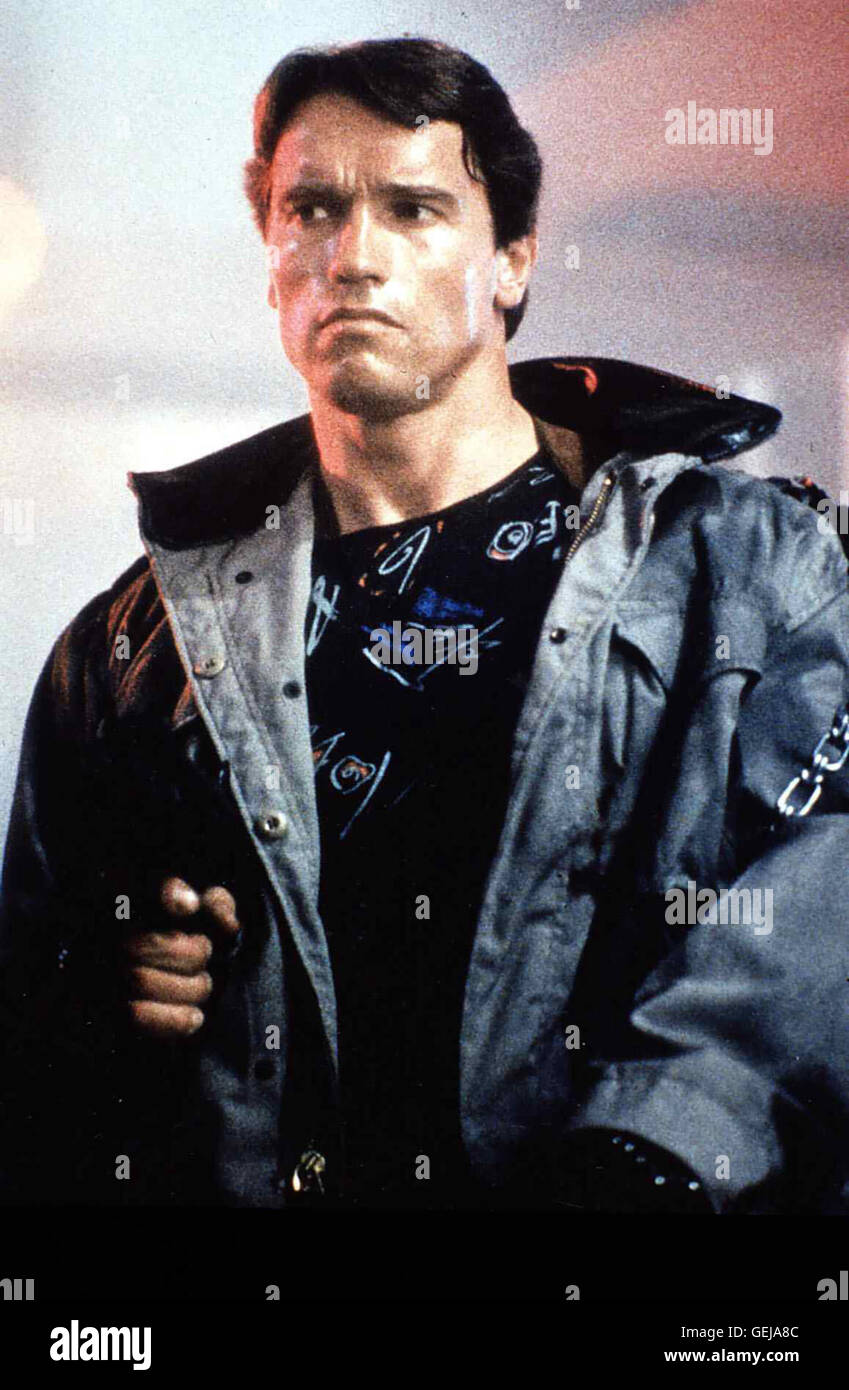 The Terminator Arnold Schwarzenegger High Resolution Stock Photography ...