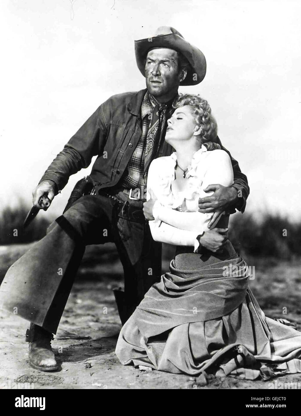 James Stewart, Shelley Winters Lin Adams (James Stewart) hilft der ...