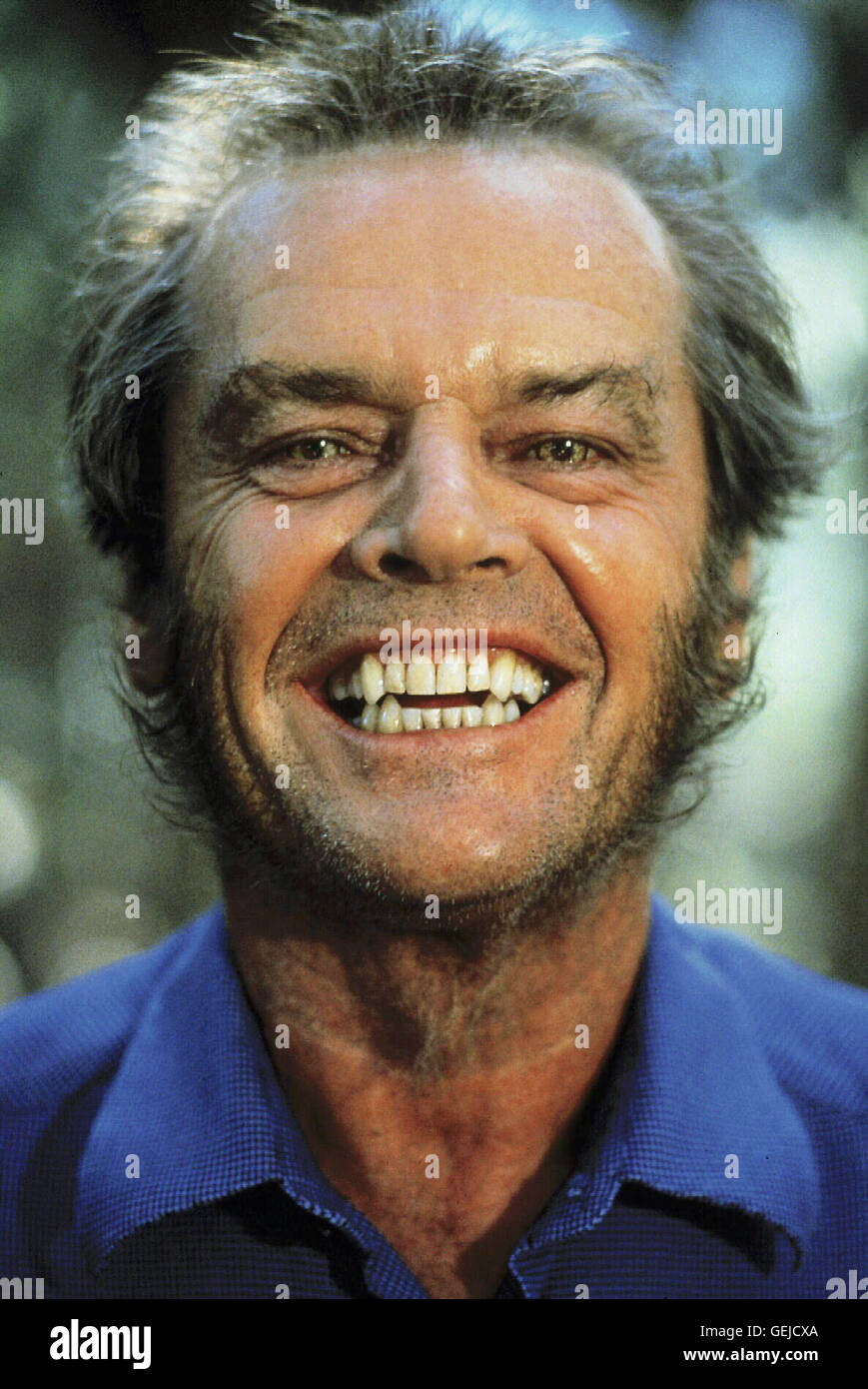 Jack Nicholson *** Local Caption *** 1989, Wolf, Wolf - Das Tier Im Manne Stock Photo - Alamy
