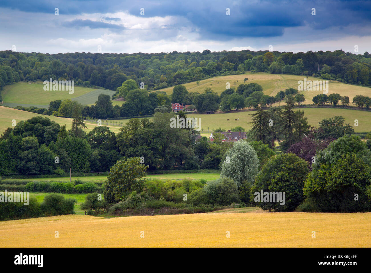 Hambleden valley hi-res stock photography and images - Alamy