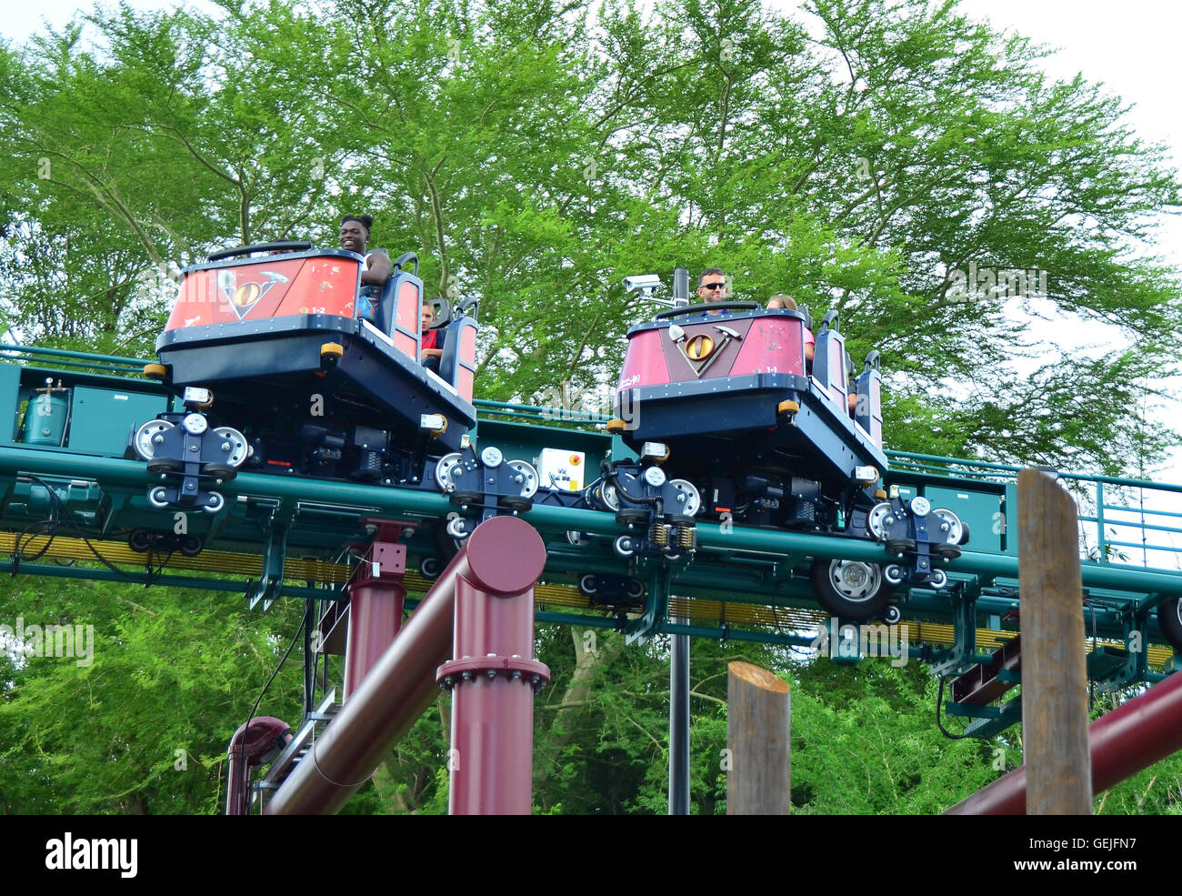 Busch gardens cobras curse hi-res stock photography and images - Alamy