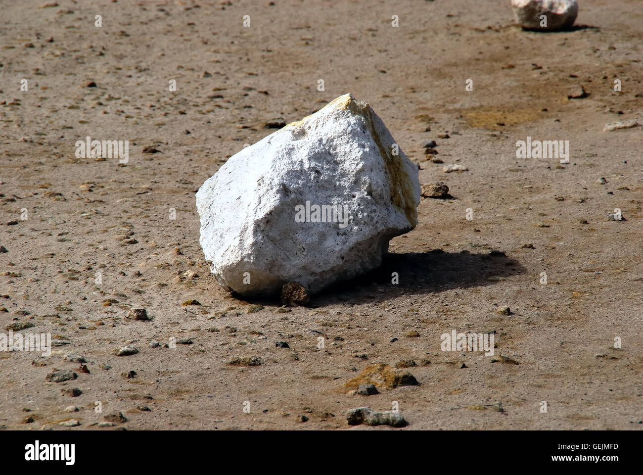 Campi Flegrei, Campania, Italy. Solfatara volcano. Igneous rock ...