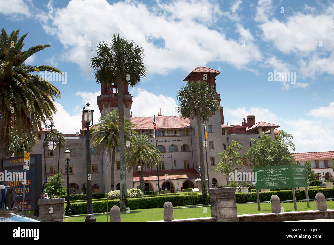 The Lightner Museum in St Augustine Florida USA Stock Photo - Alamy