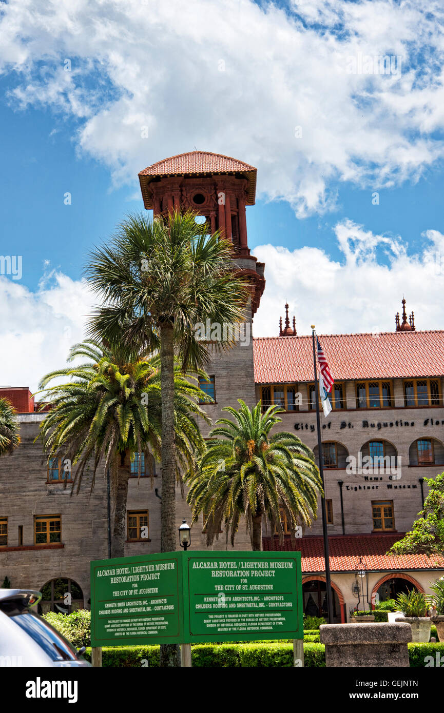 The Lightner Museum in St Augustine Florida USA Stock Photo - Alamy