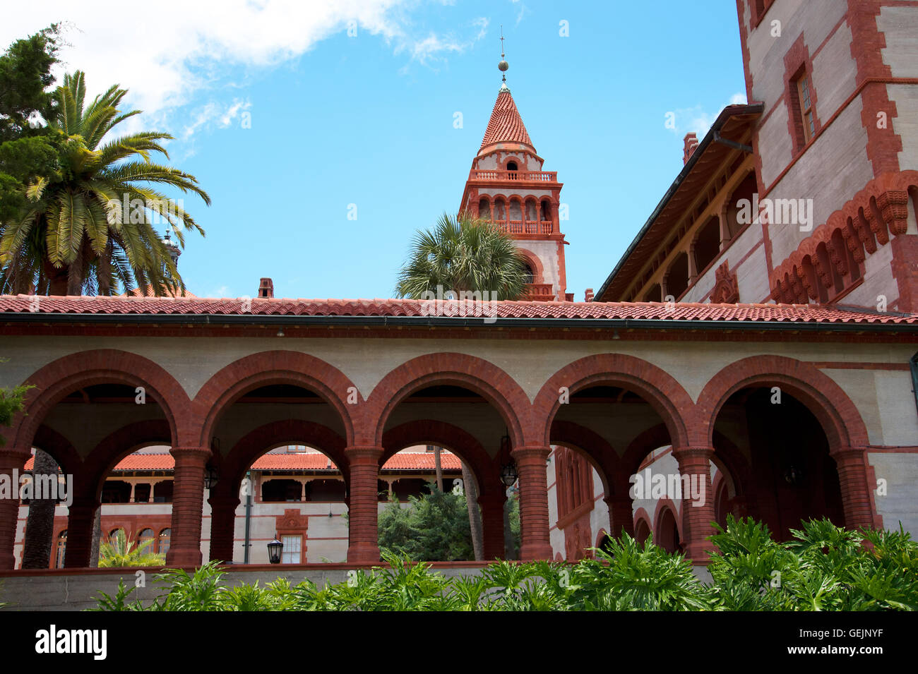 Flagler College in St Augustine Florida USA Stock Photo - Alamy