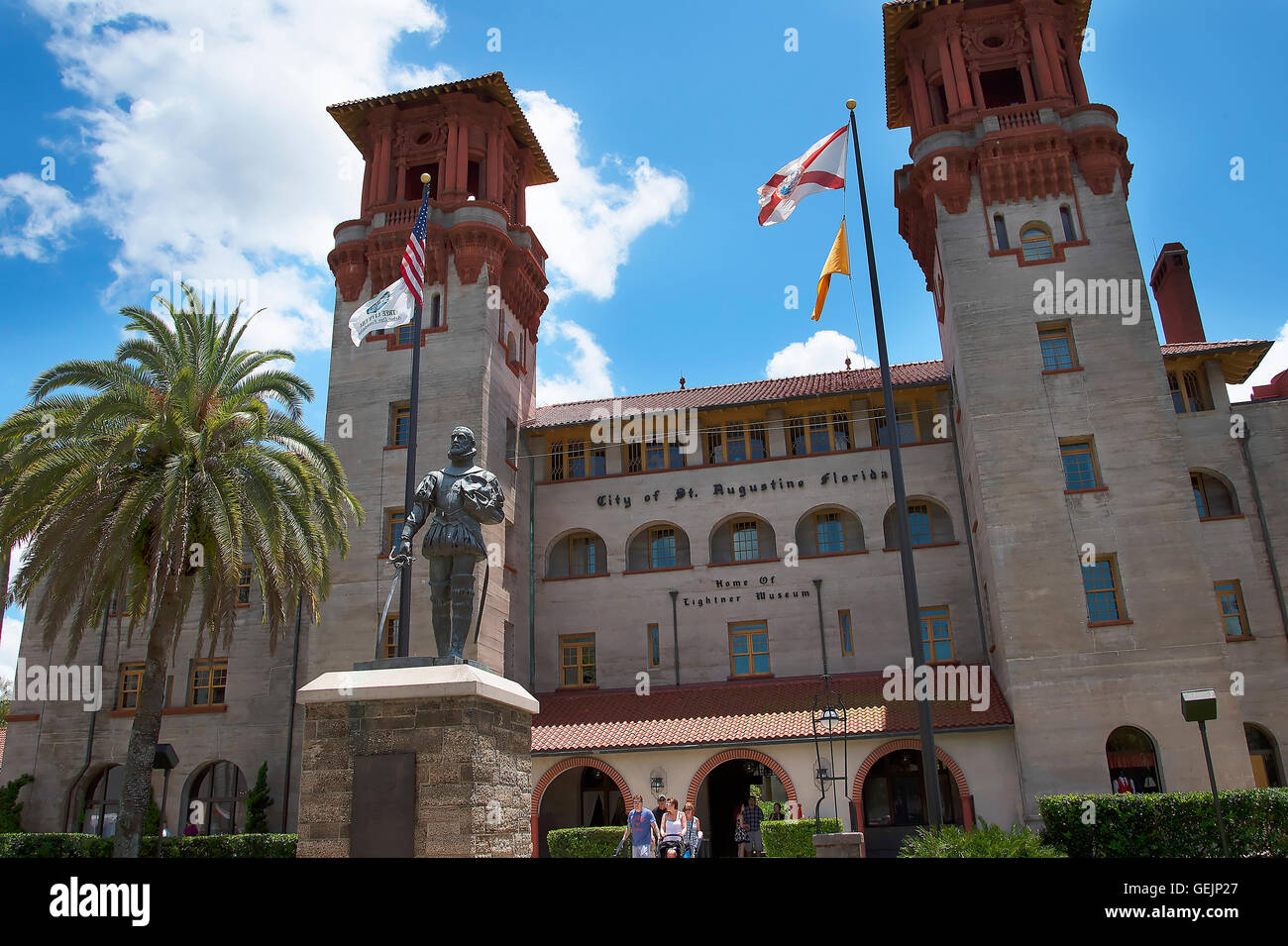 The Lightner Museum in St Augustine Florida USA Stock Photo - Alamy