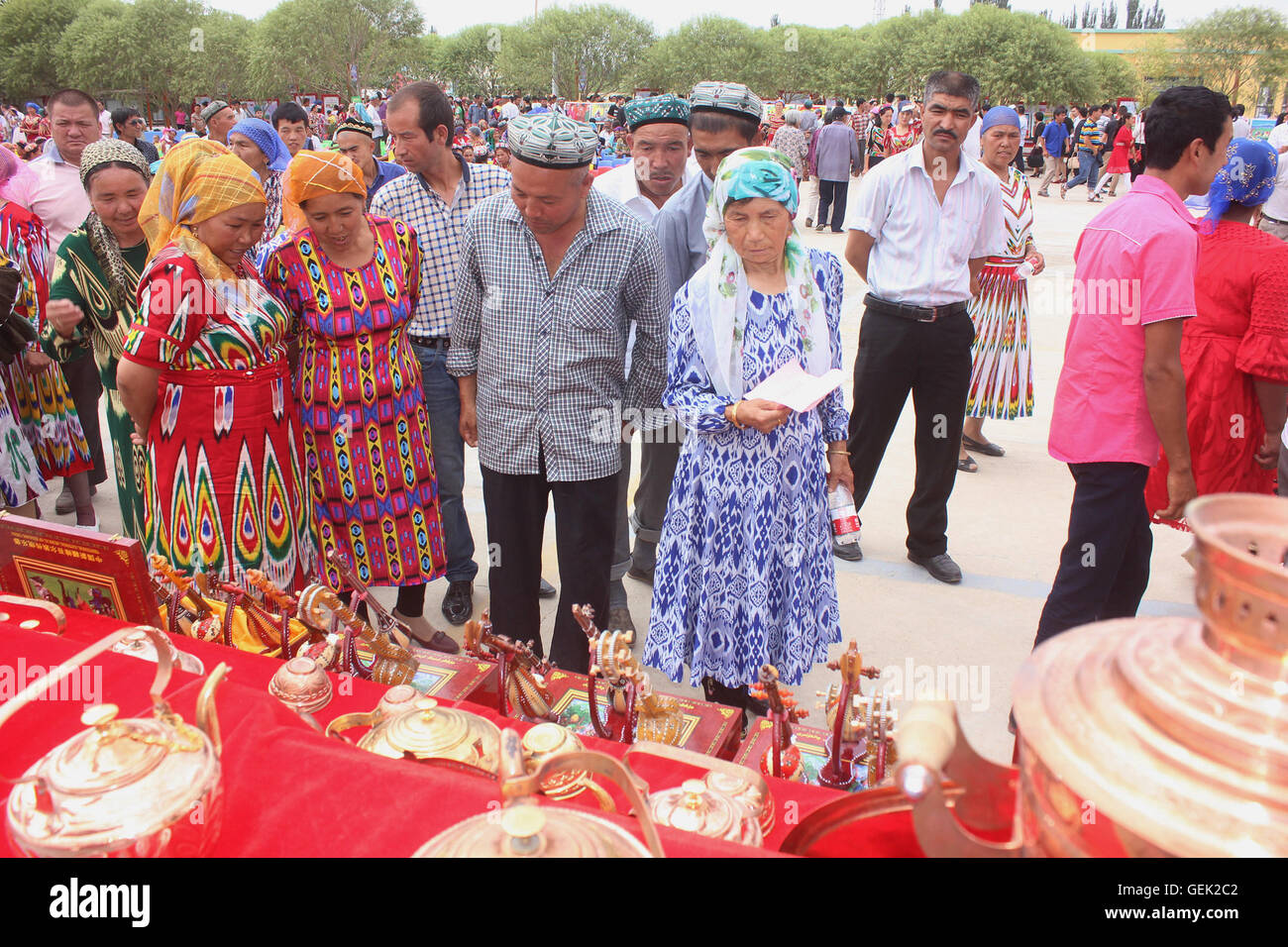 Kuqa, Kuqa, China. 22nd July, 2016. Kuqa, China - July 22 2013 ...