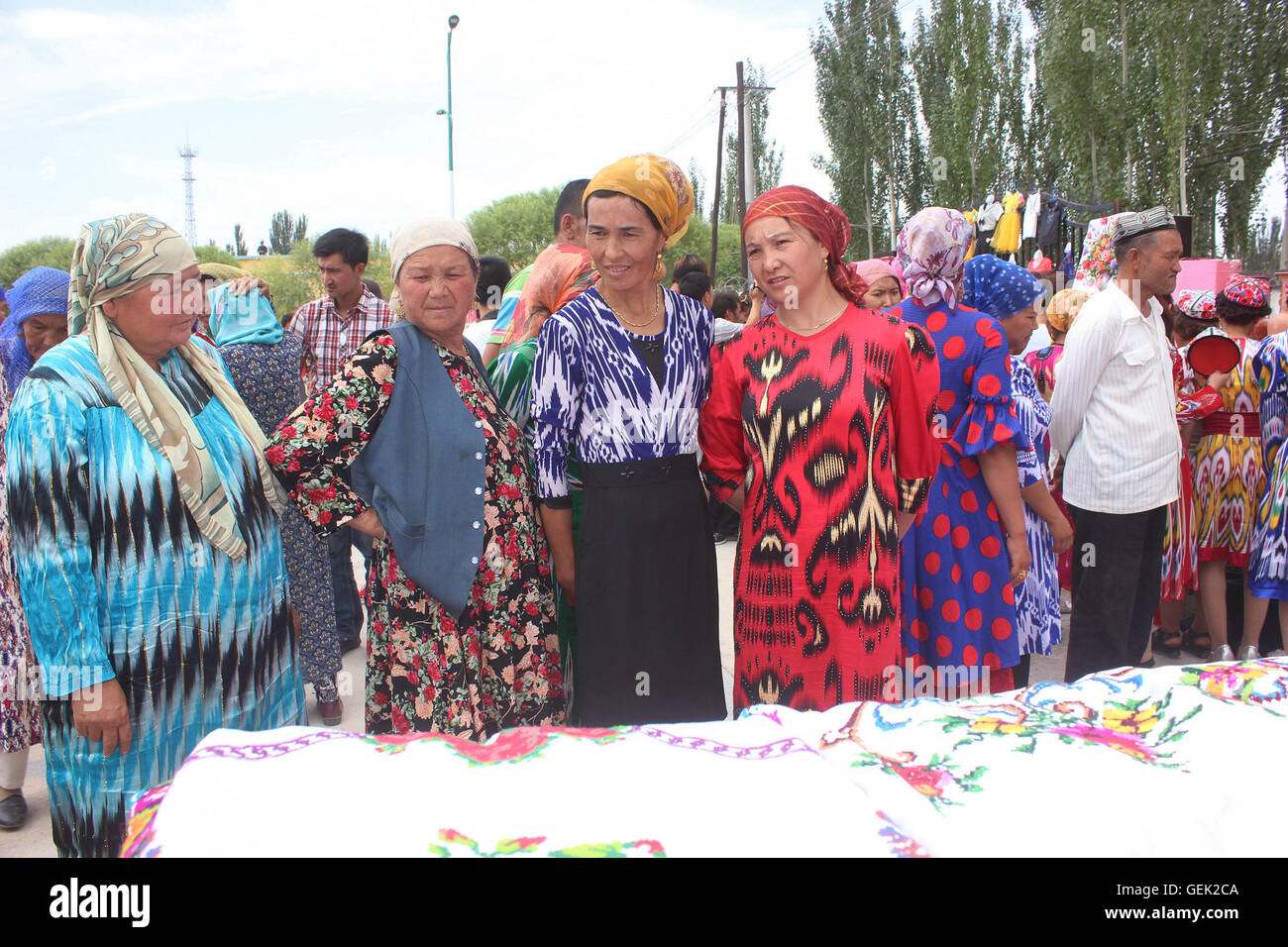 Kuqa, Kuqa, China. 22nd July, 2016. Kuqa, China - July 22 2013 ...
